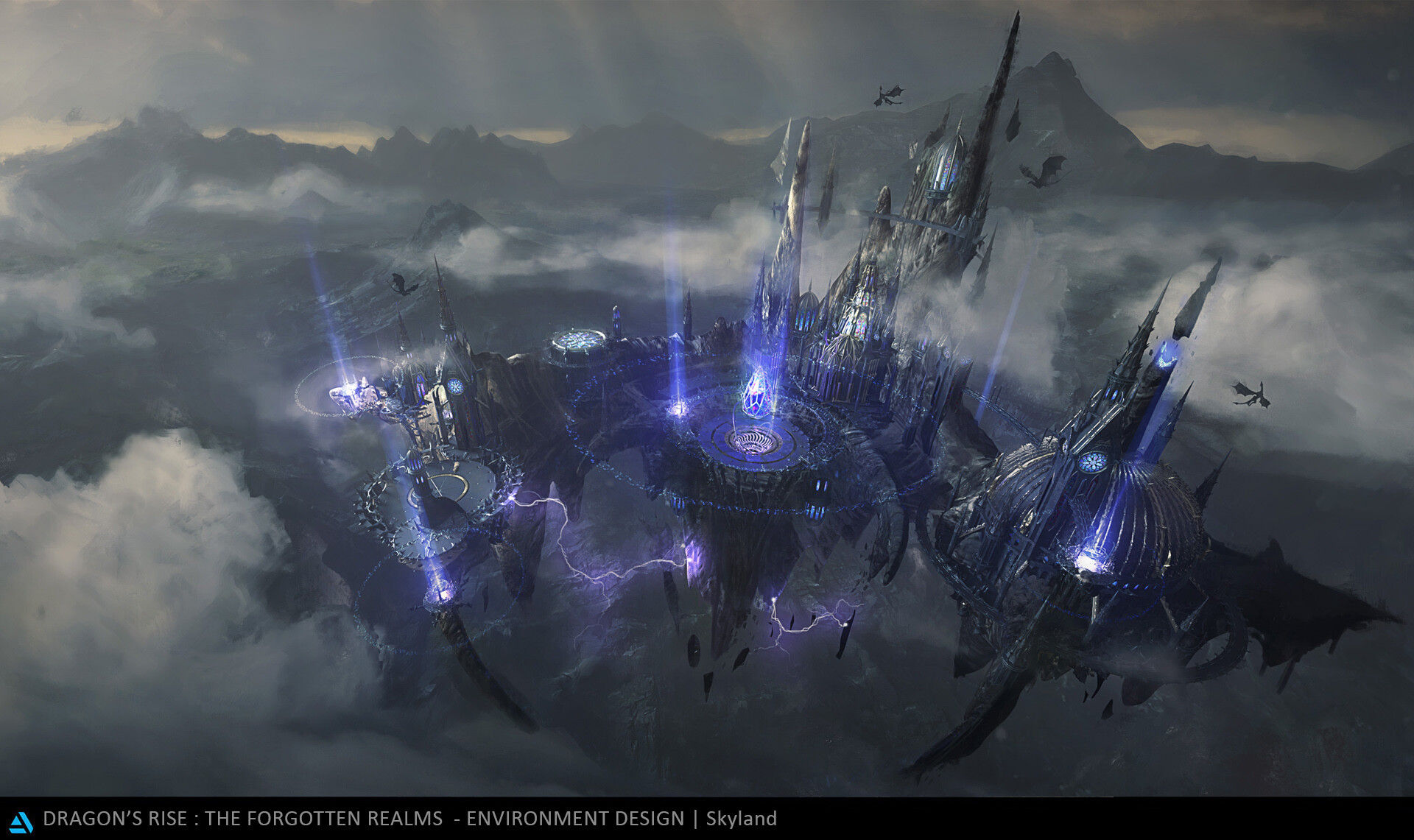 ArtStation - The Dragon's Rise - Forgotten Realms Challenge