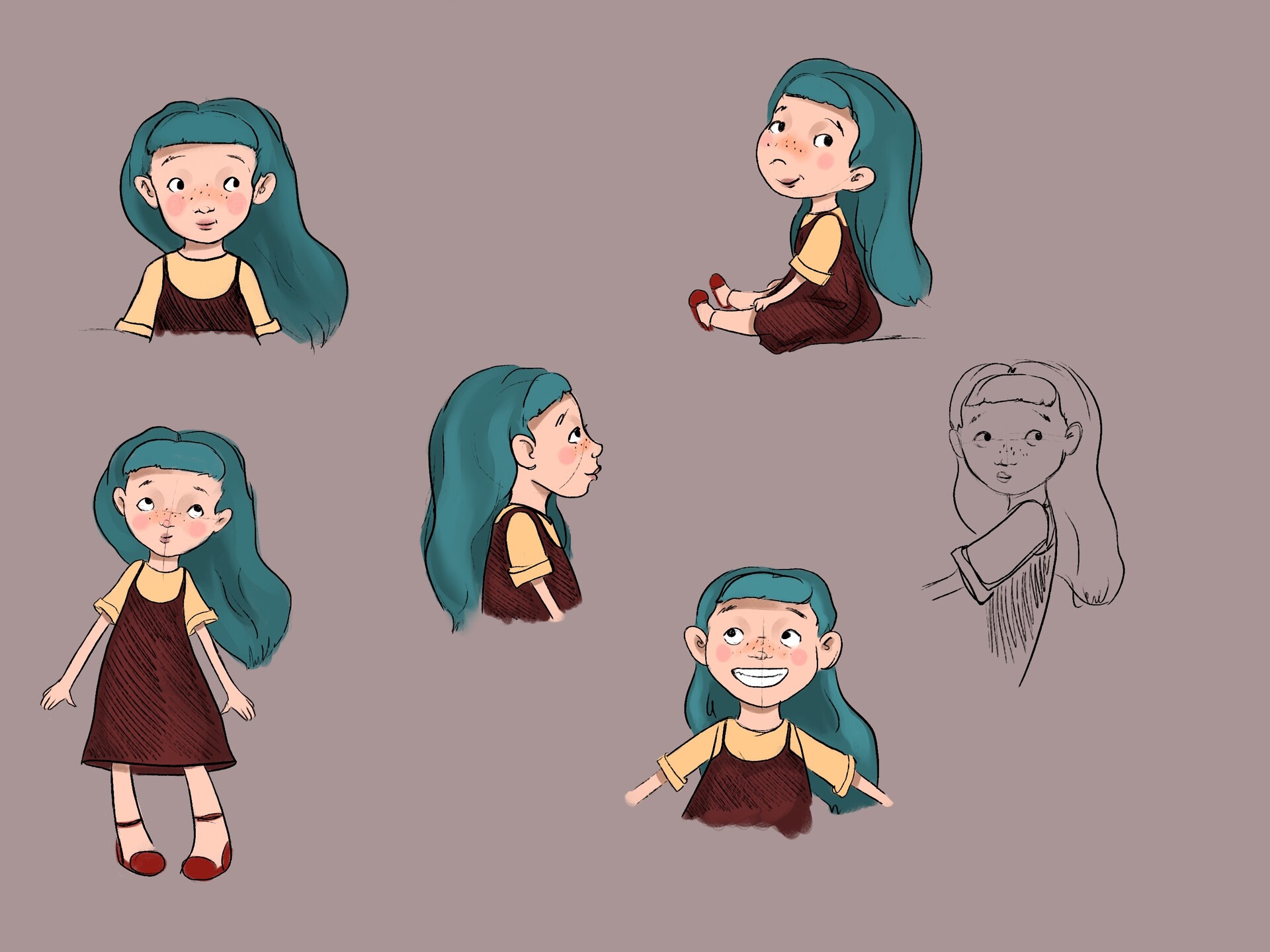 ArtStation - Simple 2d animation with Procreate (in progress)