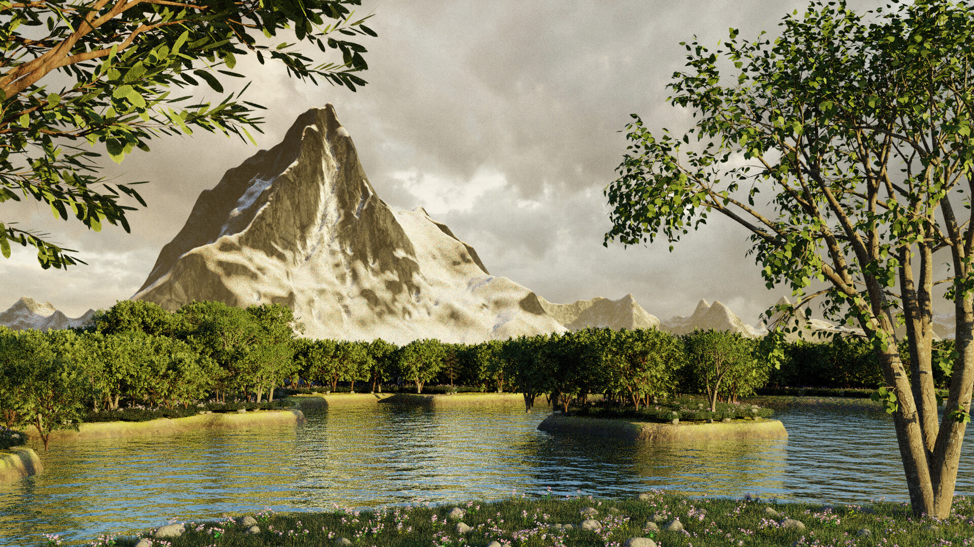 ArtStation - 3D ENVIRONMENT SCENE