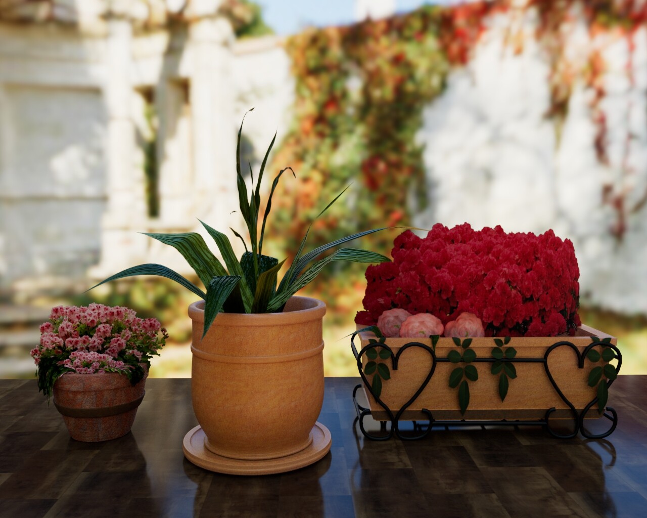 Rose Lewis - Italian Villa House plants