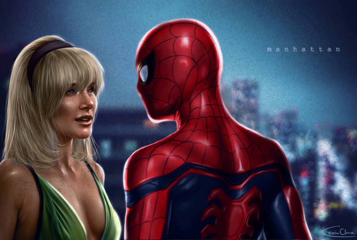Artstation Bryce Dallas Howard As Gwen Stacy