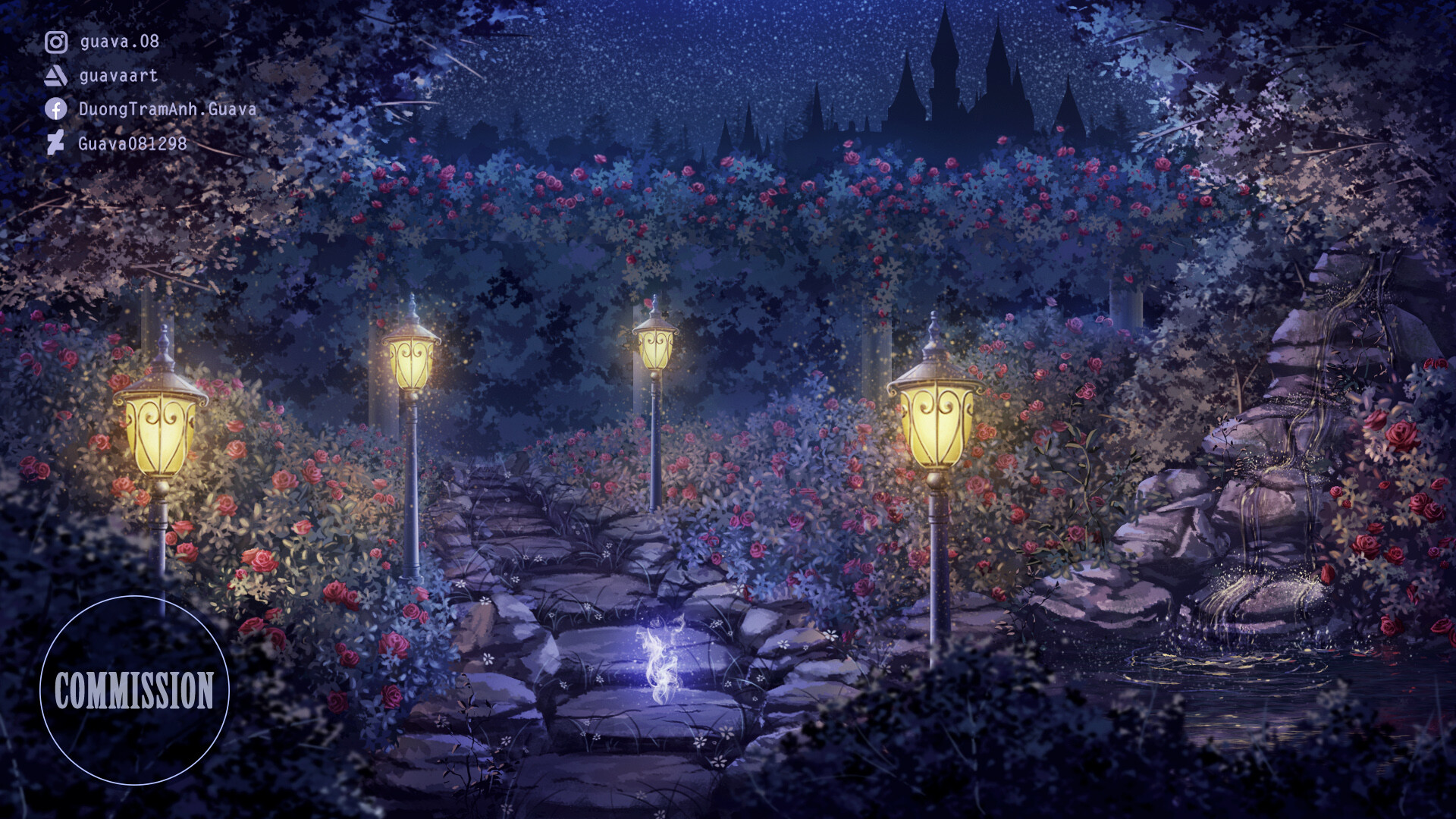 ArtStation - Castle garden