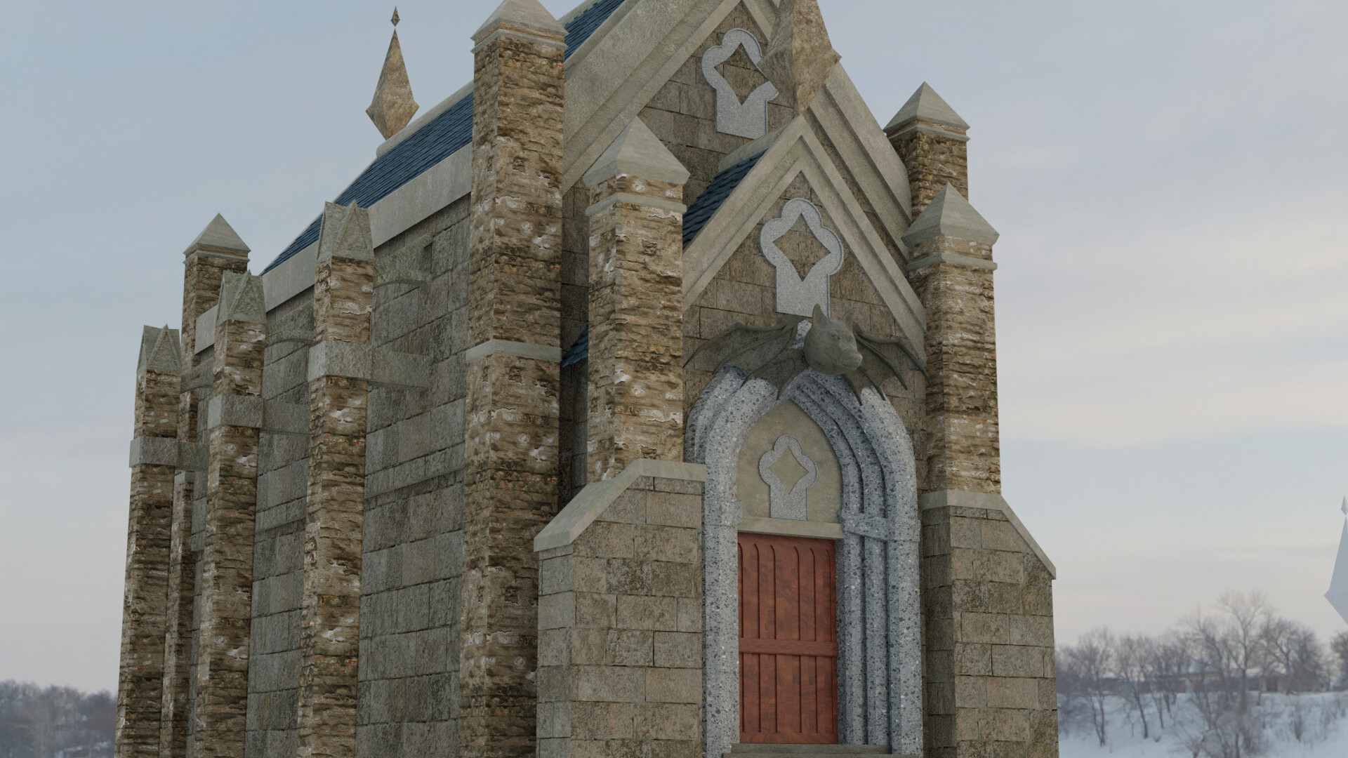 ArtStation - gothic church