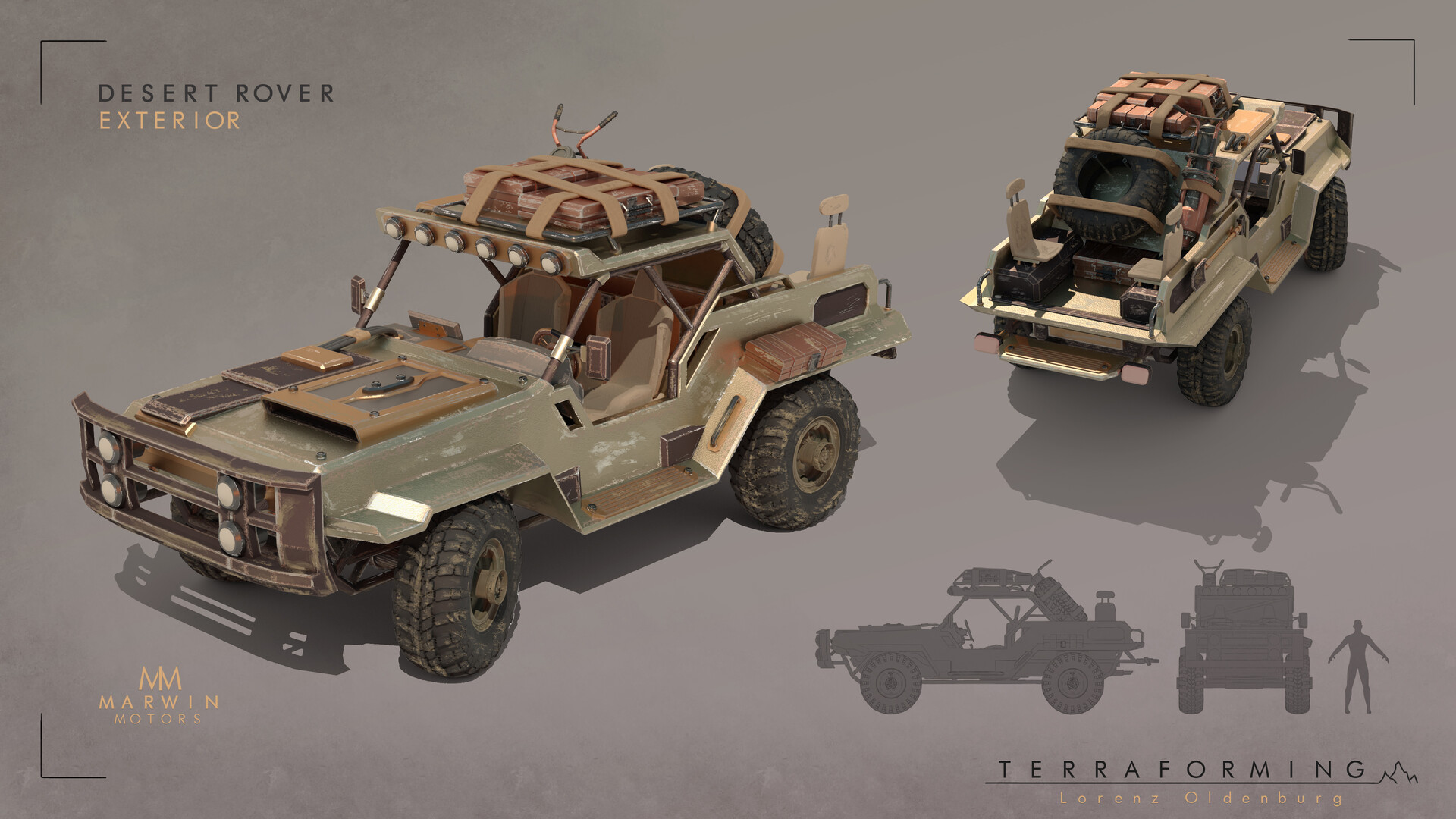 ArtStation - Sentenced - A project based around "TERRAFORMING"