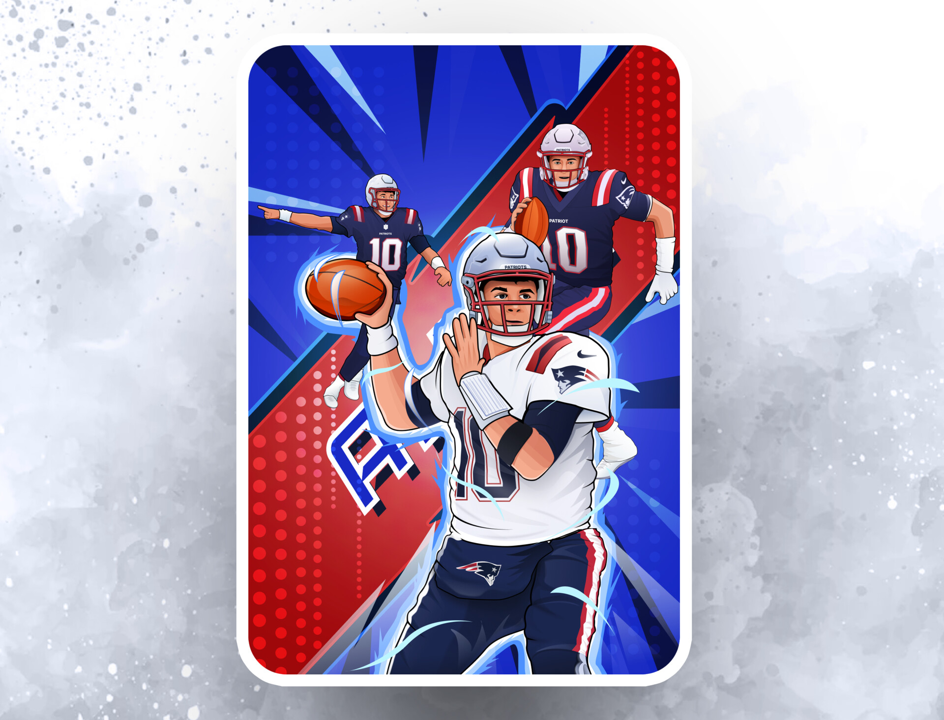 ArtStation - Football Game Card