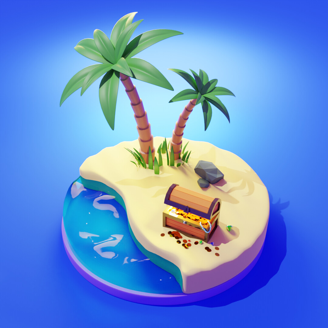 ArtStation - Treasure Island