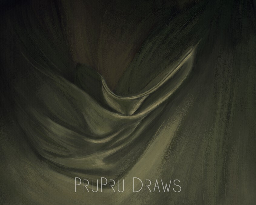 PruPru Draws - Obi-Wan Kenobi painting