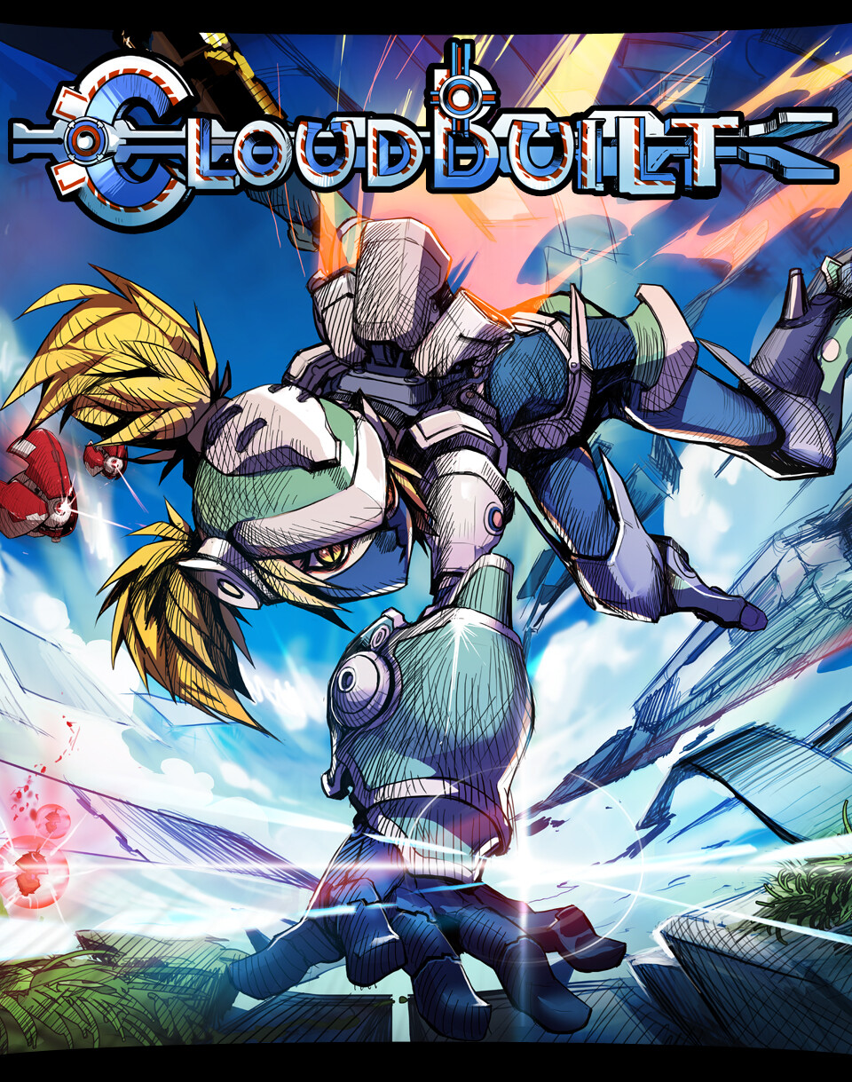 ArtStation - Environment art - Action game Cloudbuilt