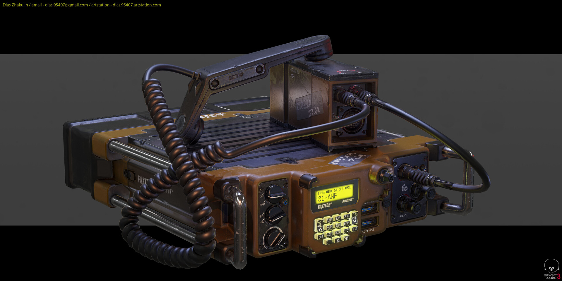ArtStation - Military Radio