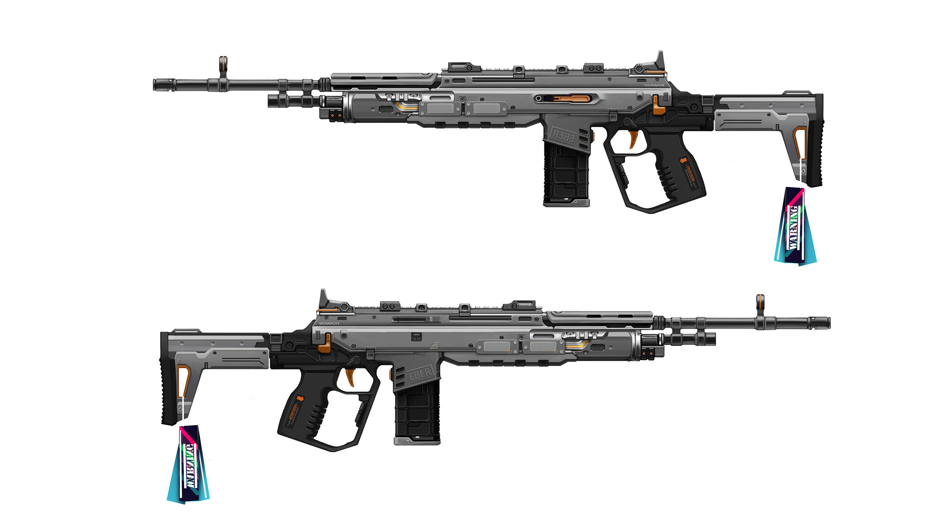 Xiang Tong - 2D sketch for Firearm Design