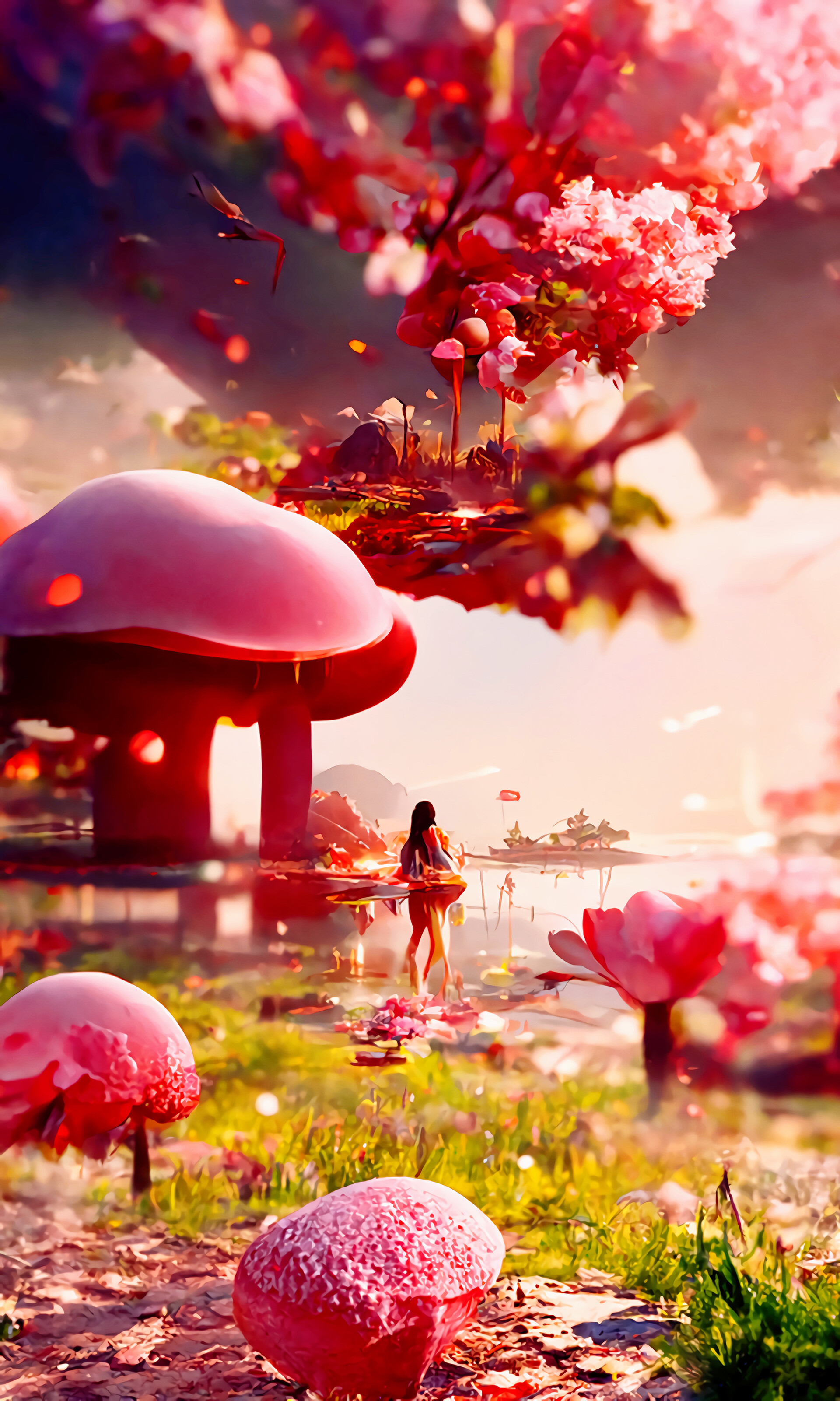 ArtStation - One flower, one world…