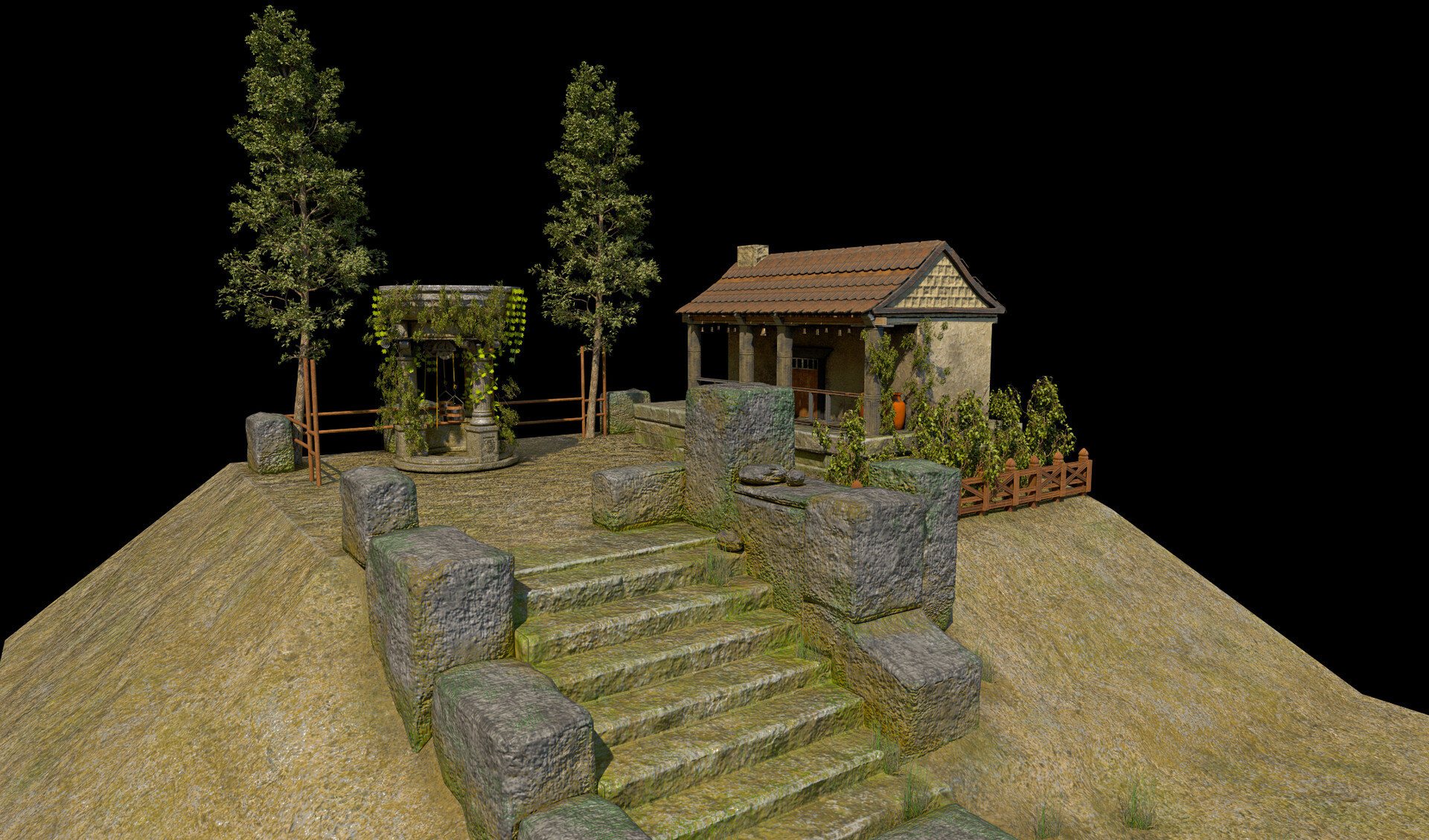 ArtStation - 3d environment from scratch