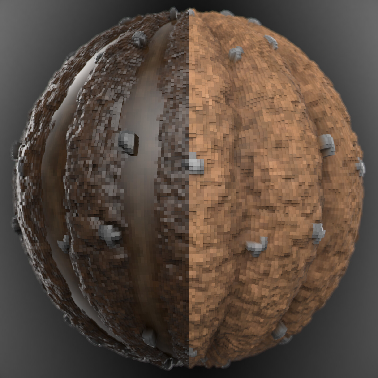 PapaChef - Minecraft Farmland - Substance designer