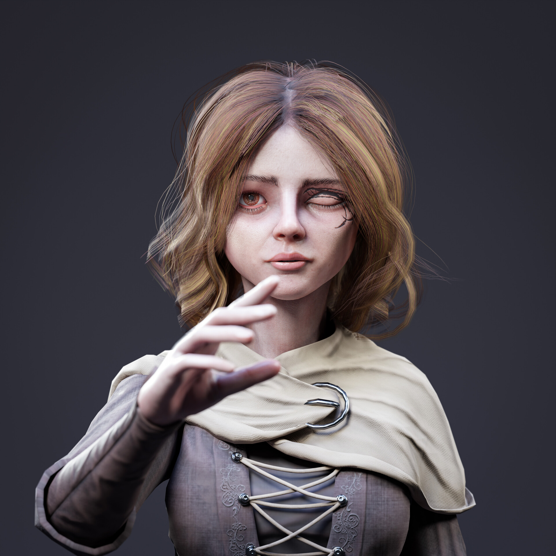 ArtStation - Melina 3d Fanart