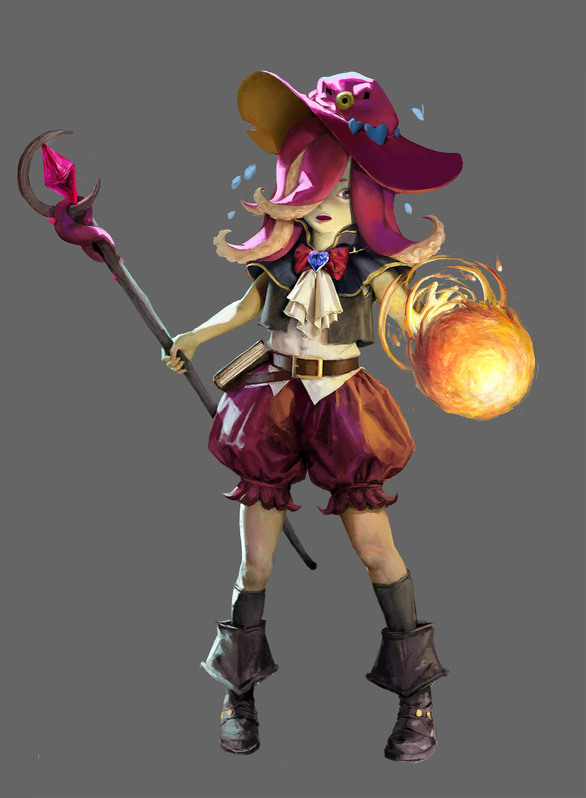 ArtStation - Octopus Novice Magician