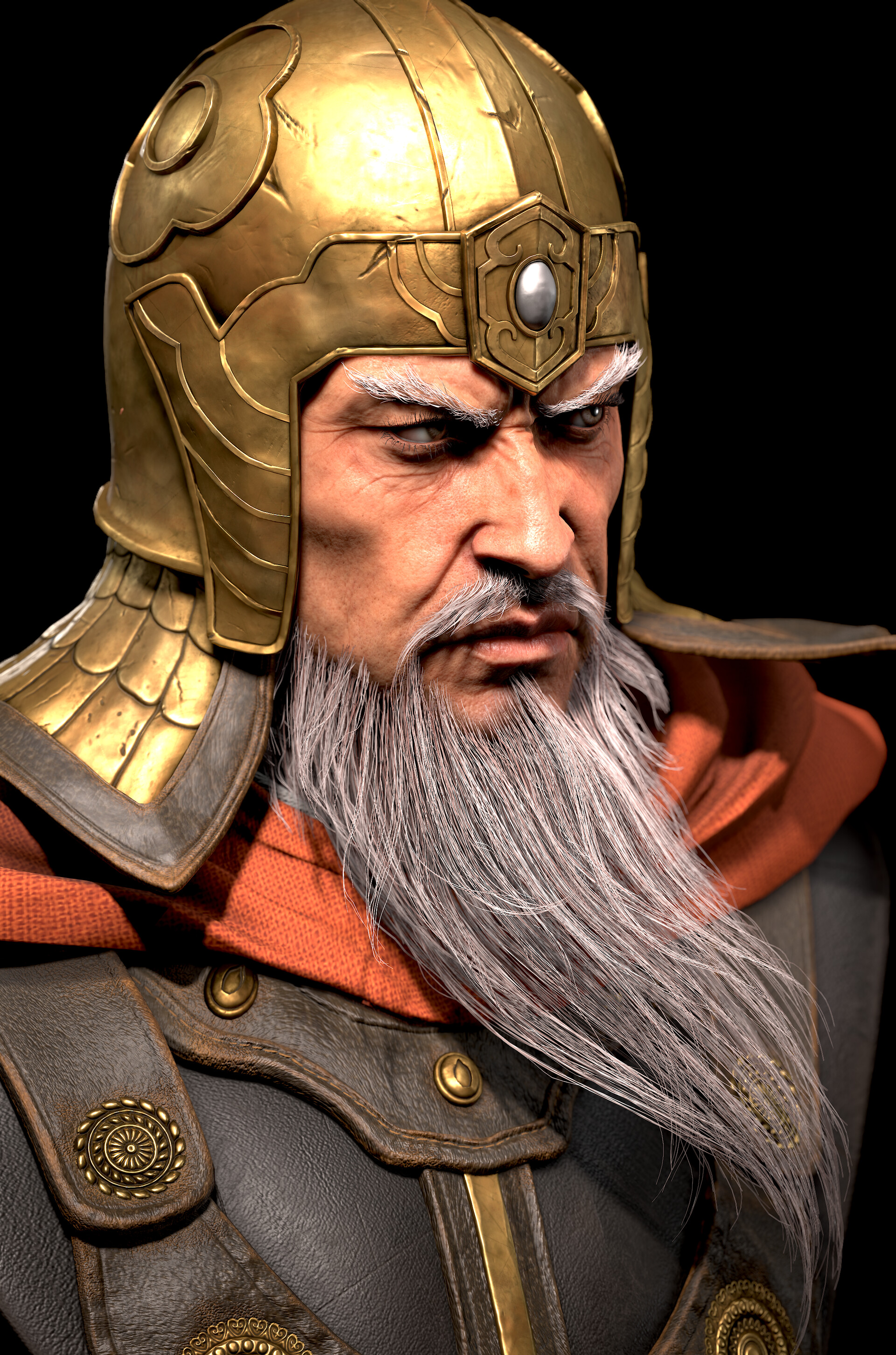 Vincent Freelancer - Ancient chinese hero Huang Zhong of Kingdoms period