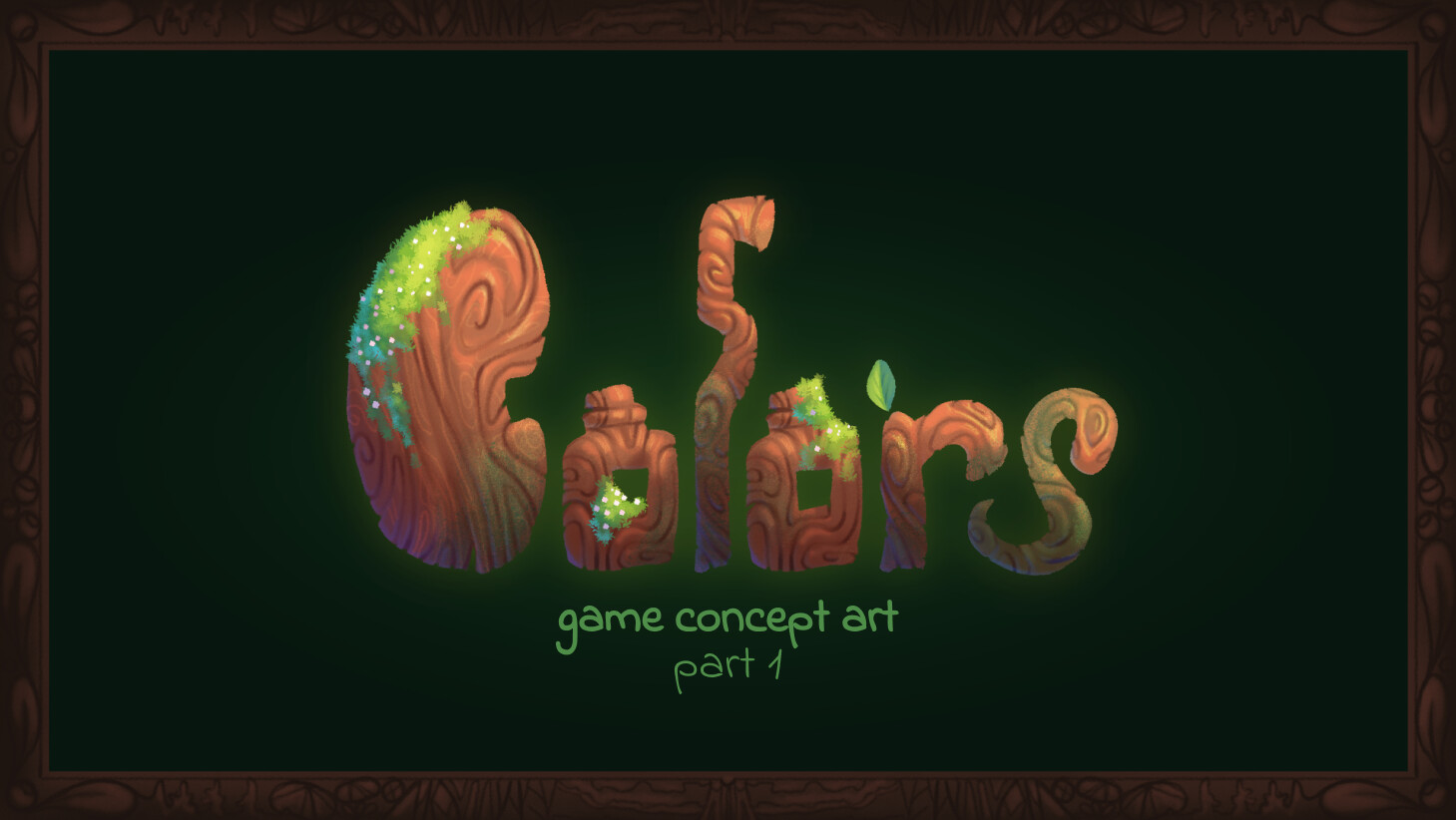 ArtStation - "Color" game concept art