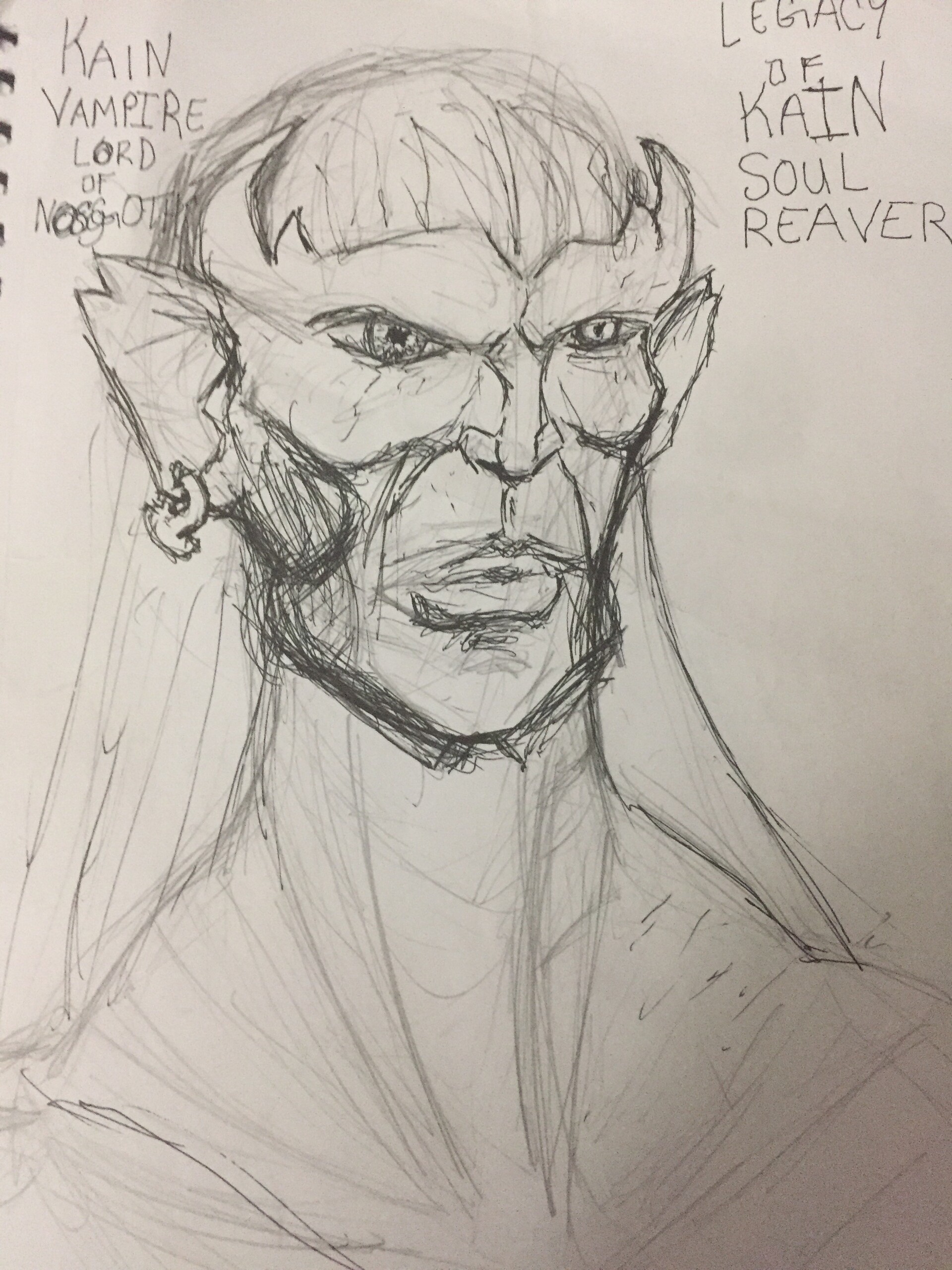 ArtStation - Legacy of Kain Kain and Raziel