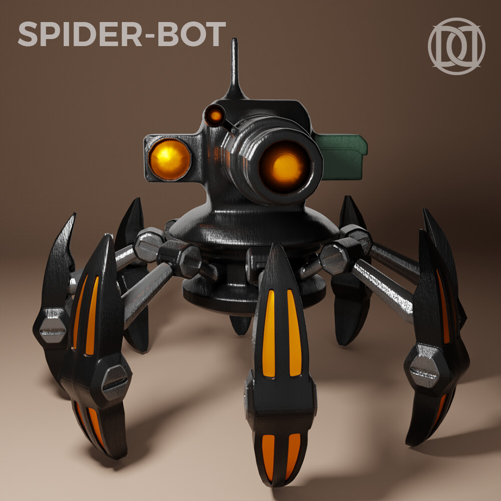 ArtStation - Spider-Bot
