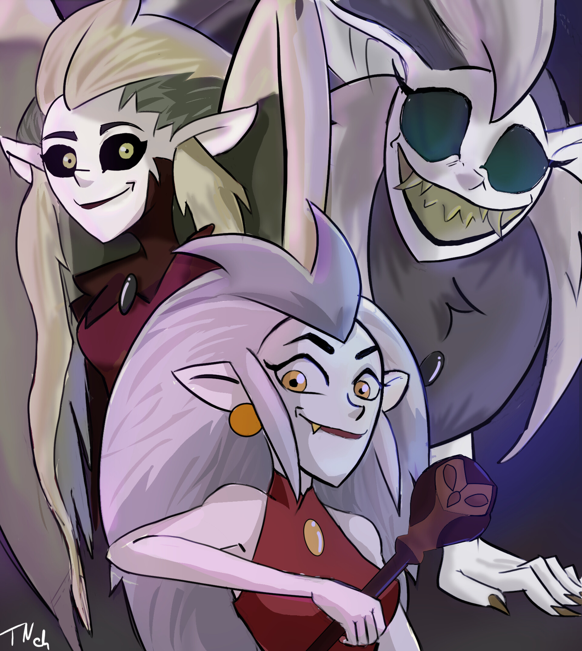 ArtStation - fanart Edalyn Clawthorne versions