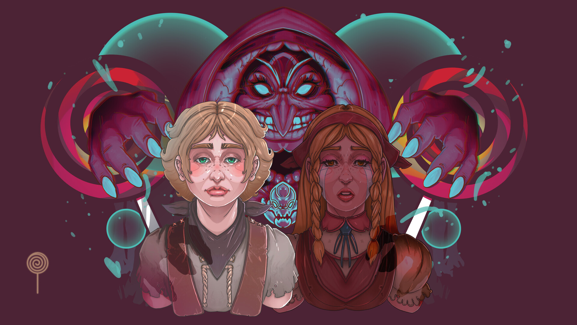 ArtStation - •🍫HANSEL & GRETEL🍭• // 13