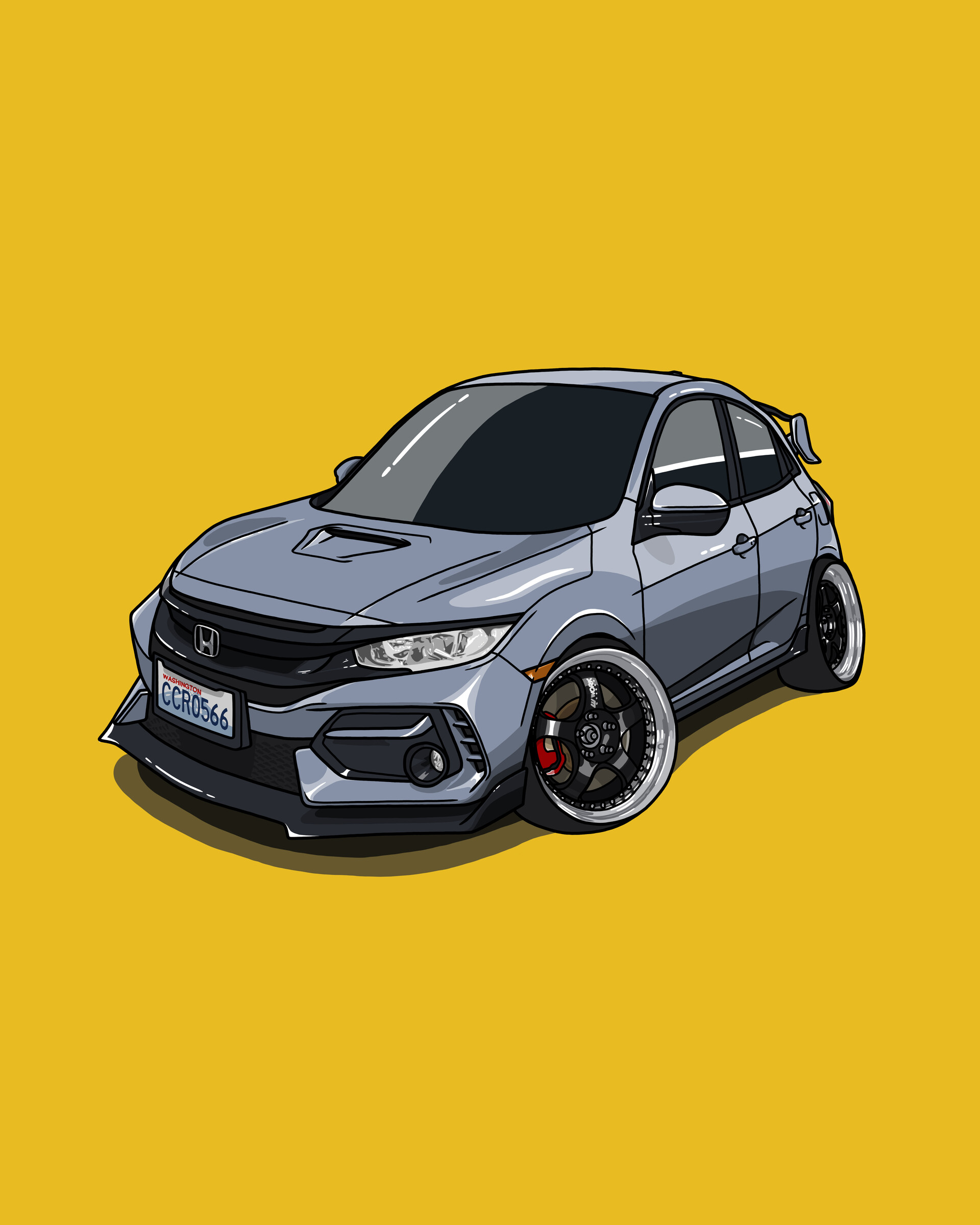ArtStation - Honda Civic