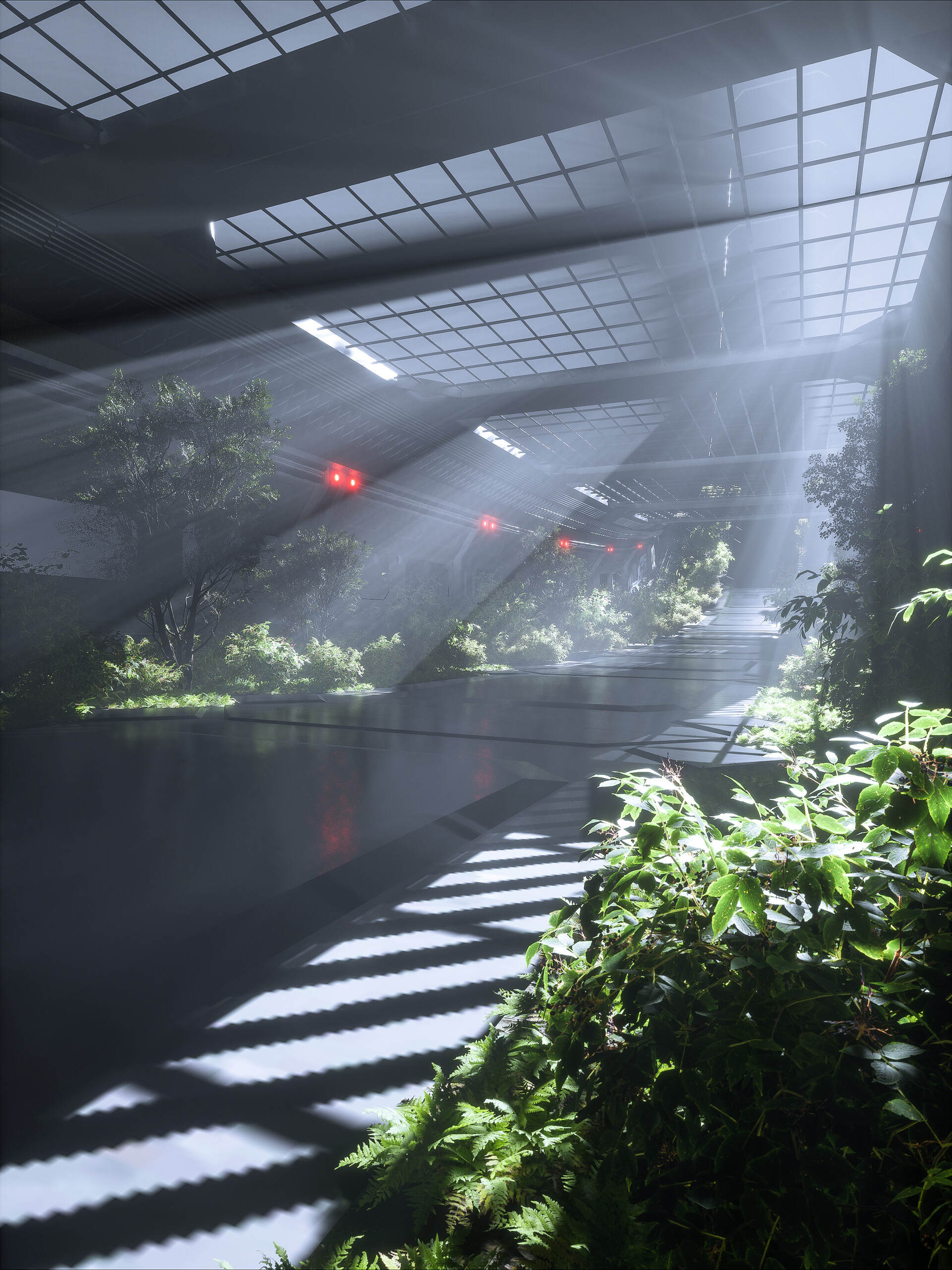 ArtStation - Green Spaceship