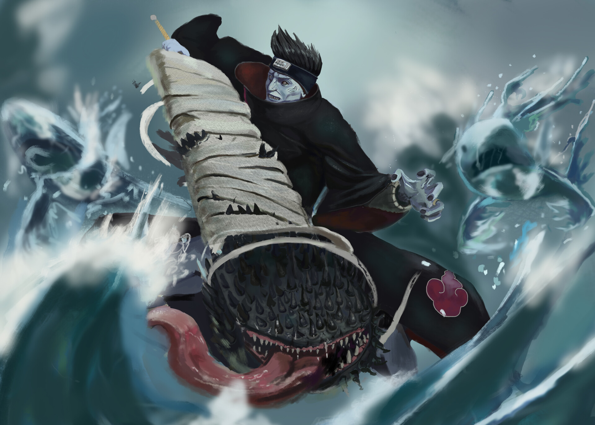 ArtStation - Kisame Fan art