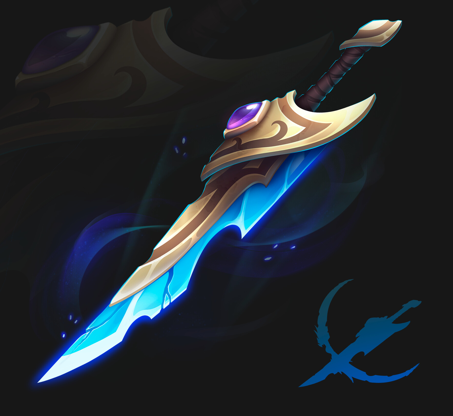 ArtStation - Sword and a bow - weapon set