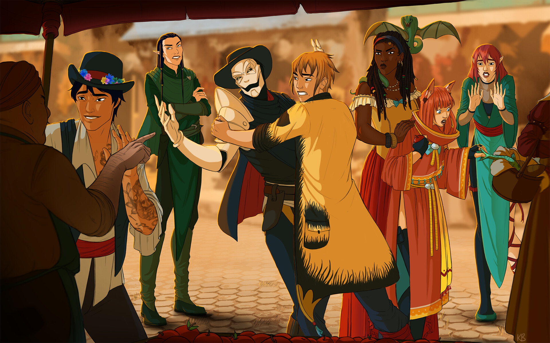 ArtStation - Ryon's Dnd Commission