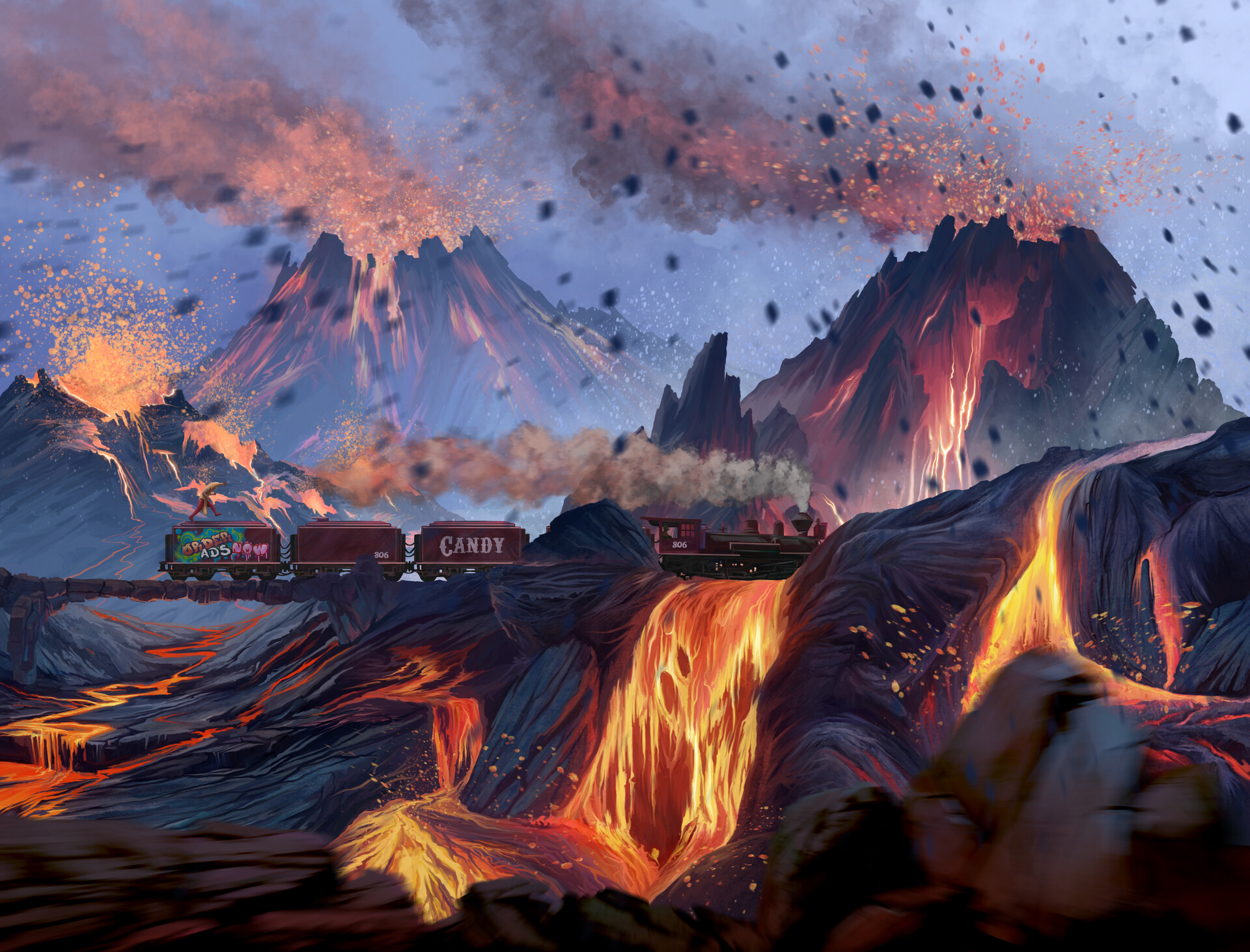 ArtStation - Volcanoes