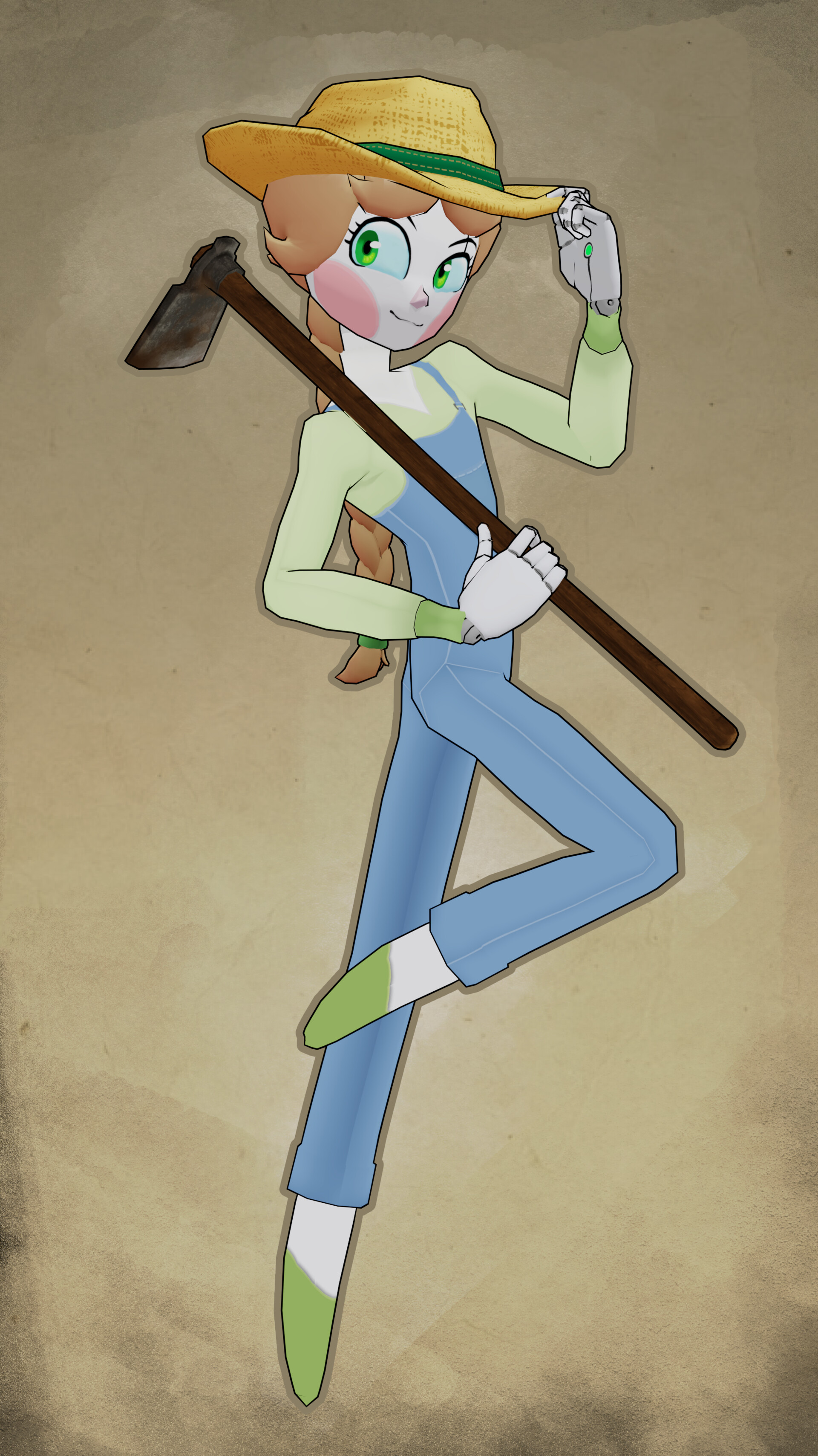 ArtStation - Anne the Nandroid