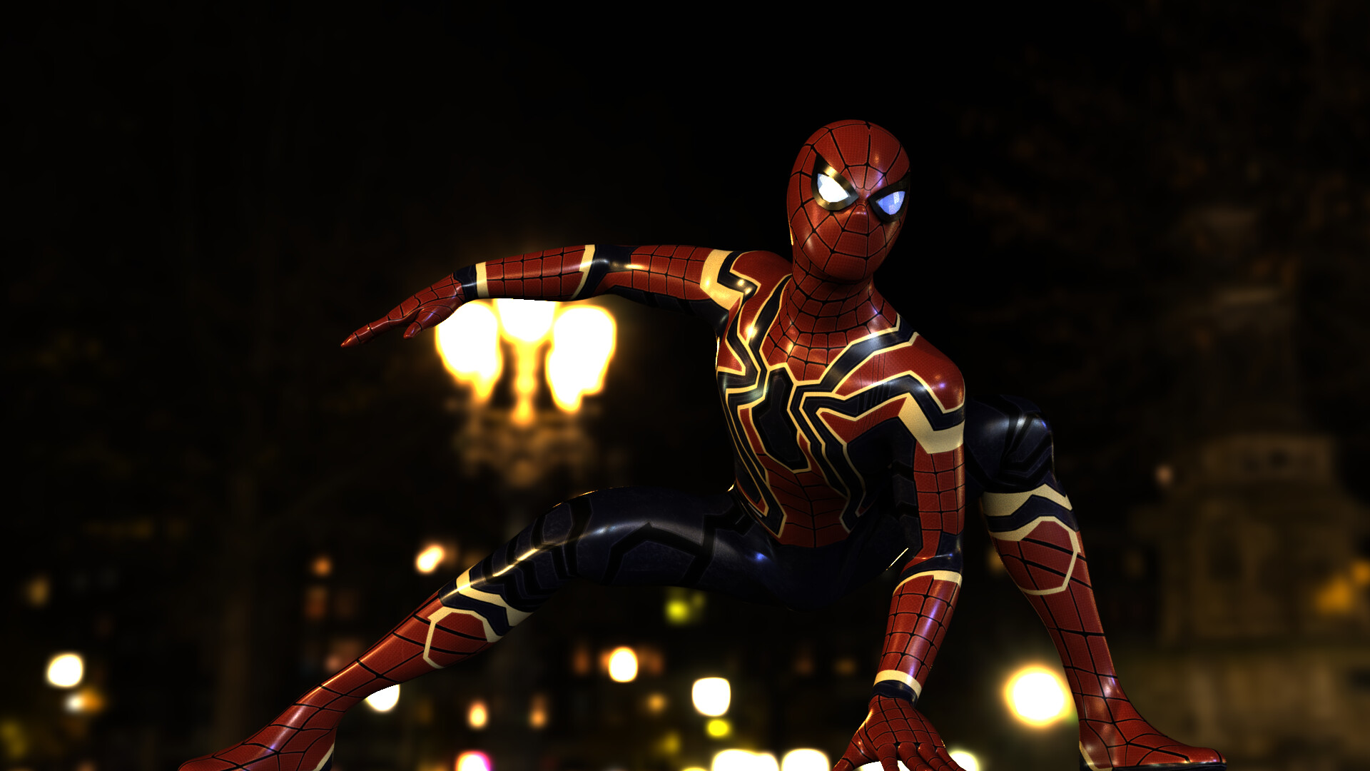 ArtStation - Spiderman Rig