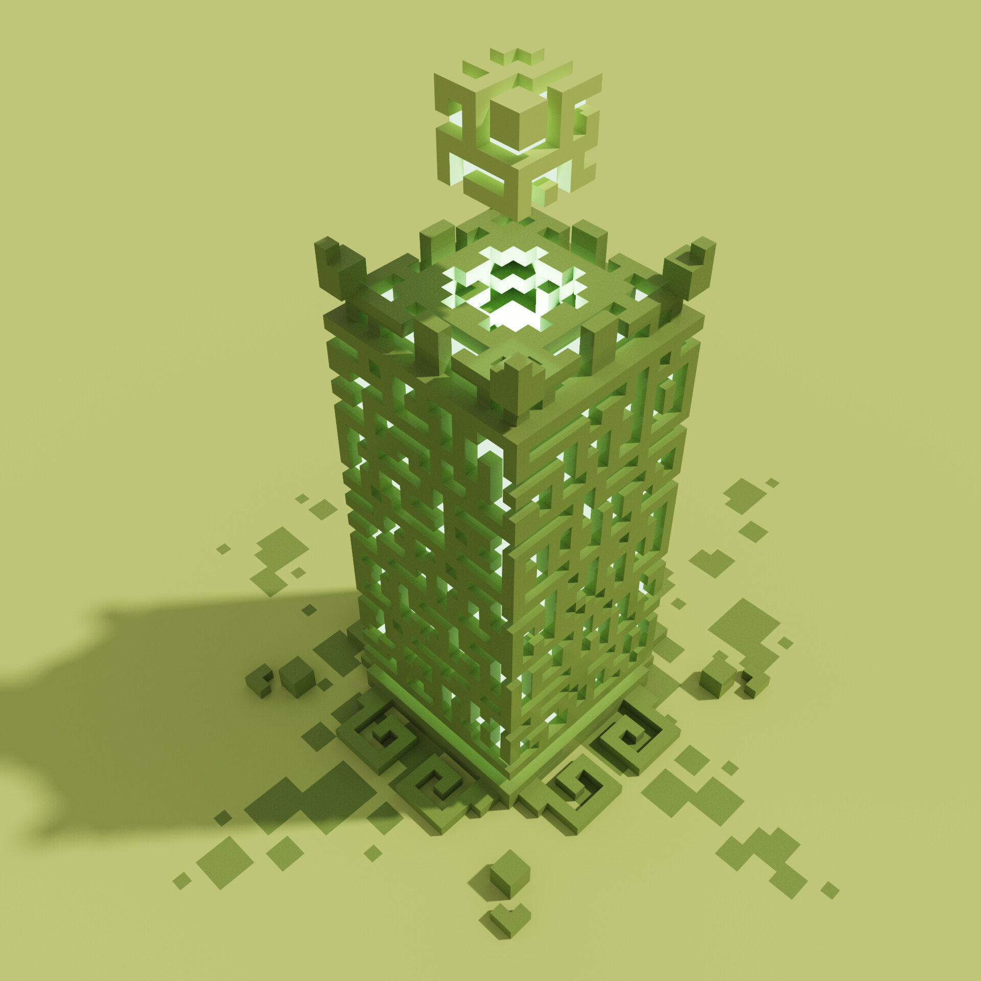 ArtStation - Voxel : Monolith