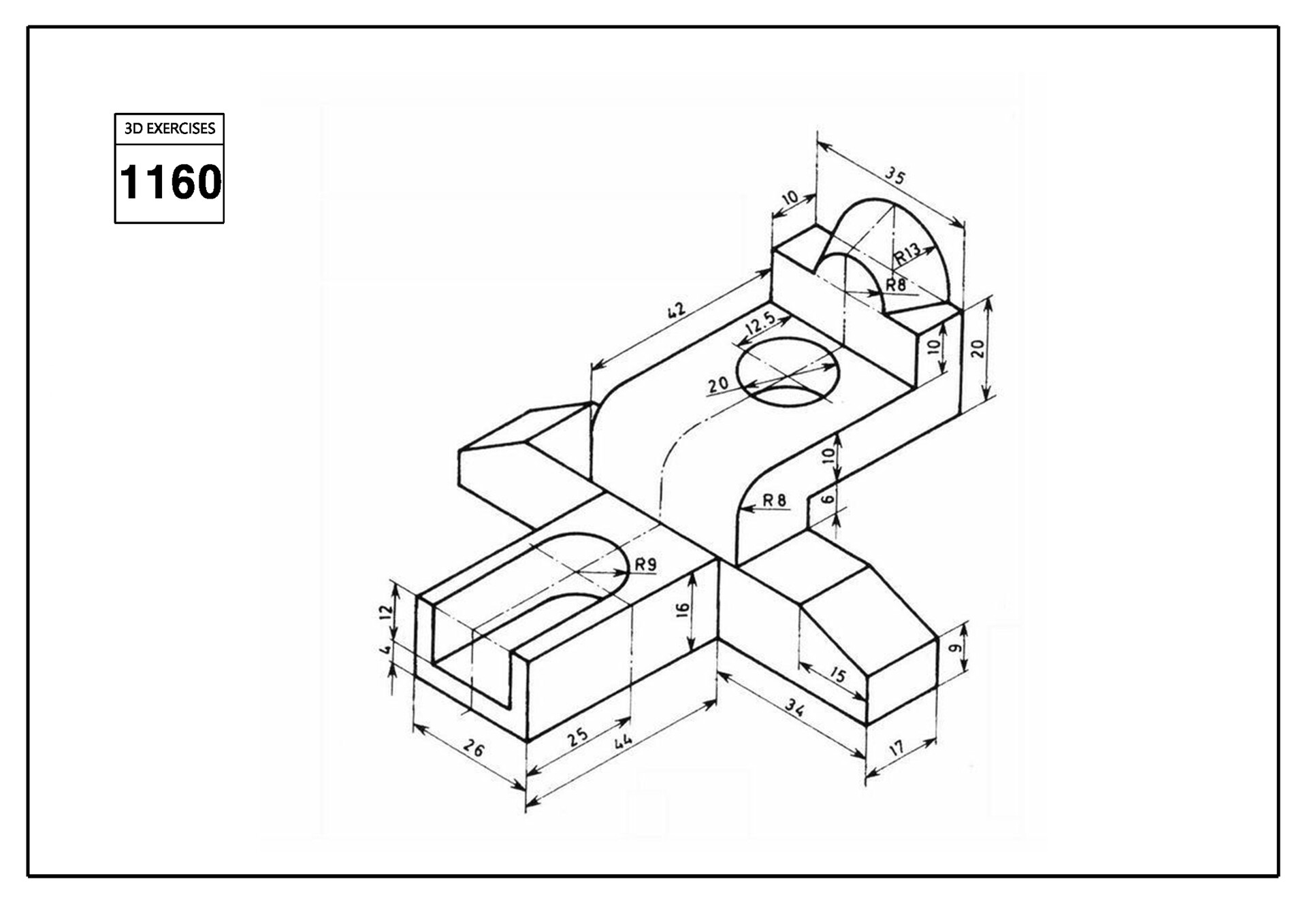 ArtStation - AutoCAD Exercises 1