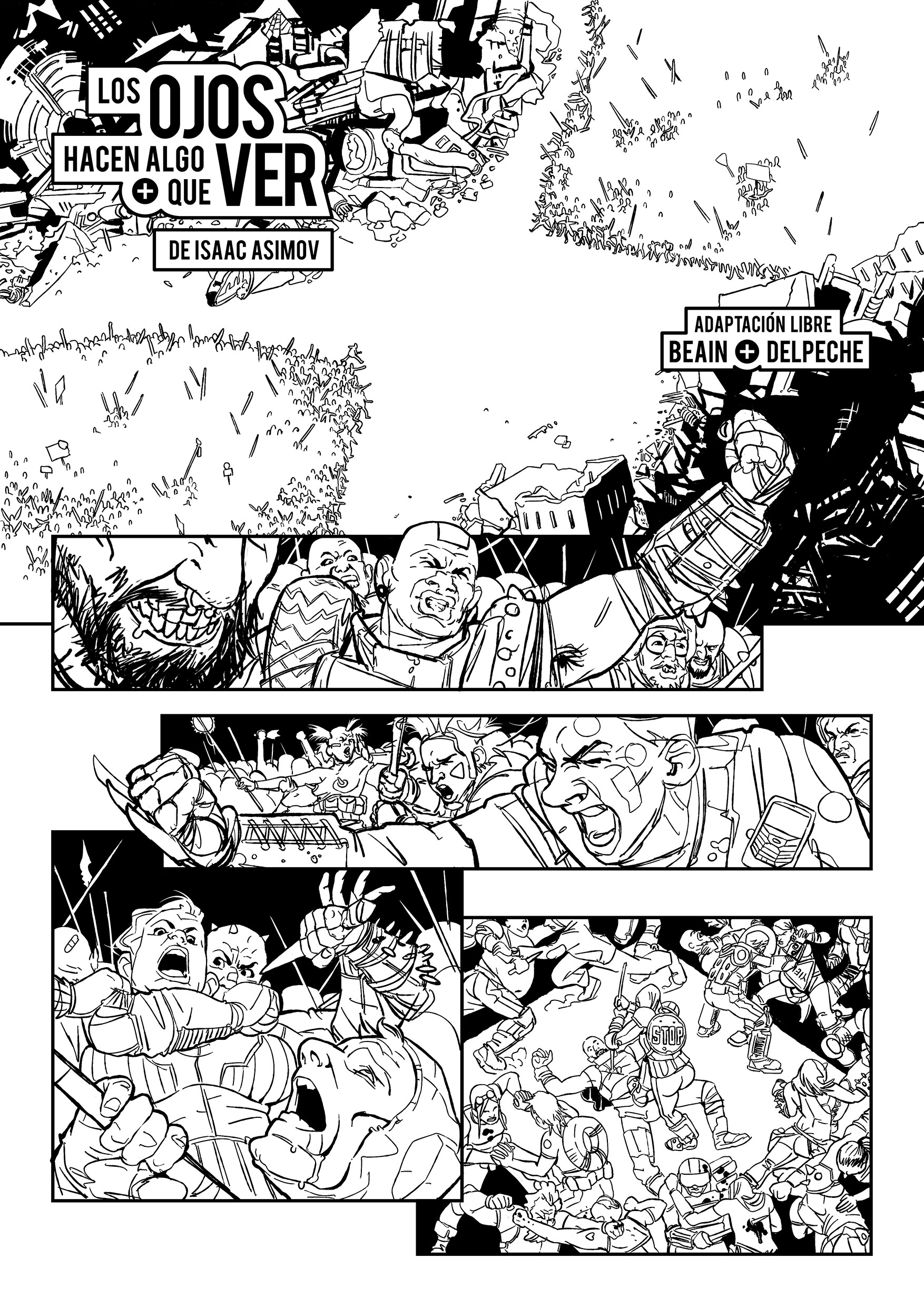 ArtStation - Los ojos hacen algo más que ver - Beain / Delpeche