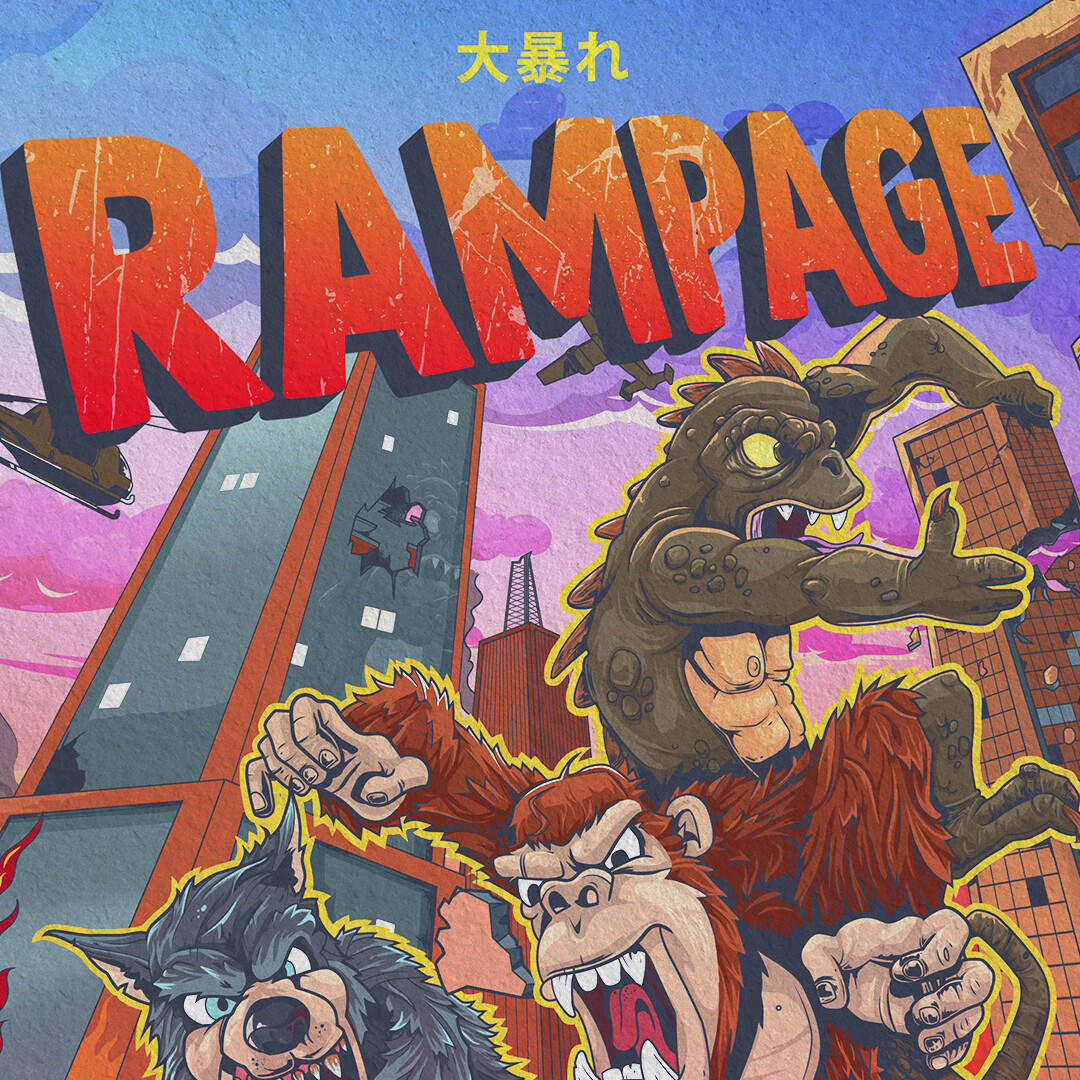 Guillermo Alonso Navarro - Rampage Fanart