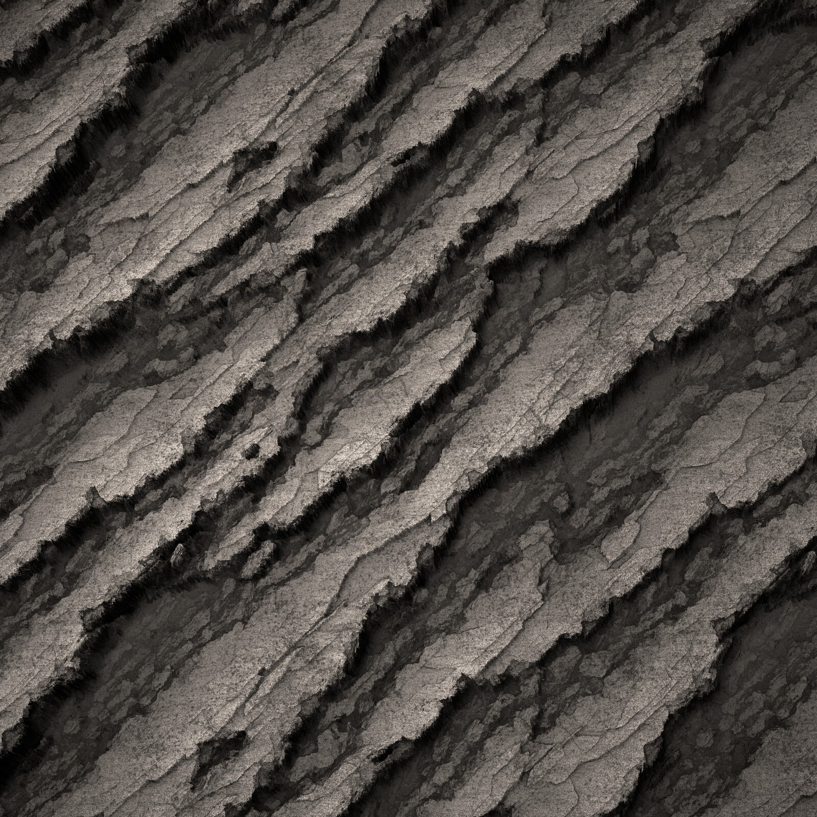 Tack Leung, Chu - Material - Exfoliation of Granite