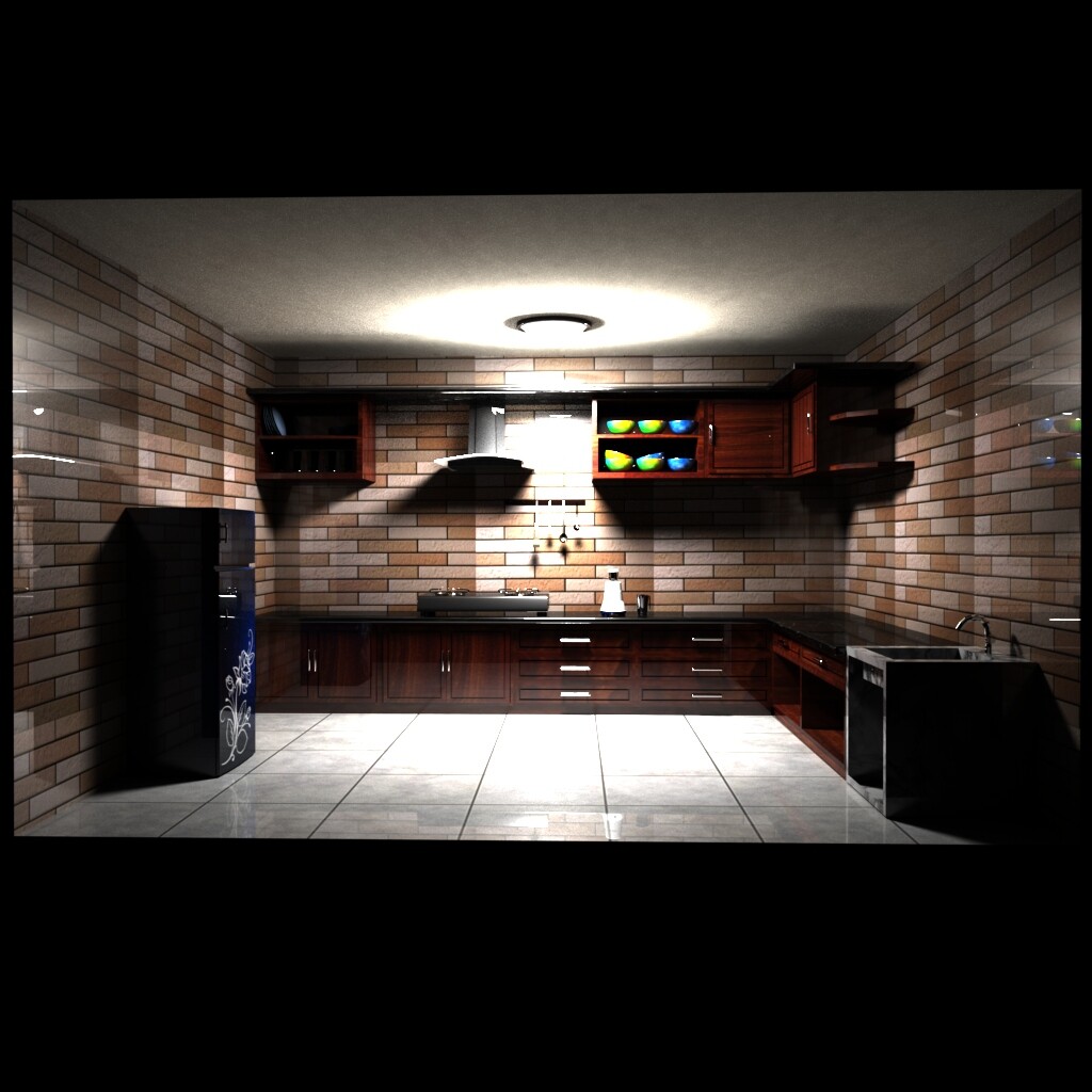 ArtStation - Kitchen Interior