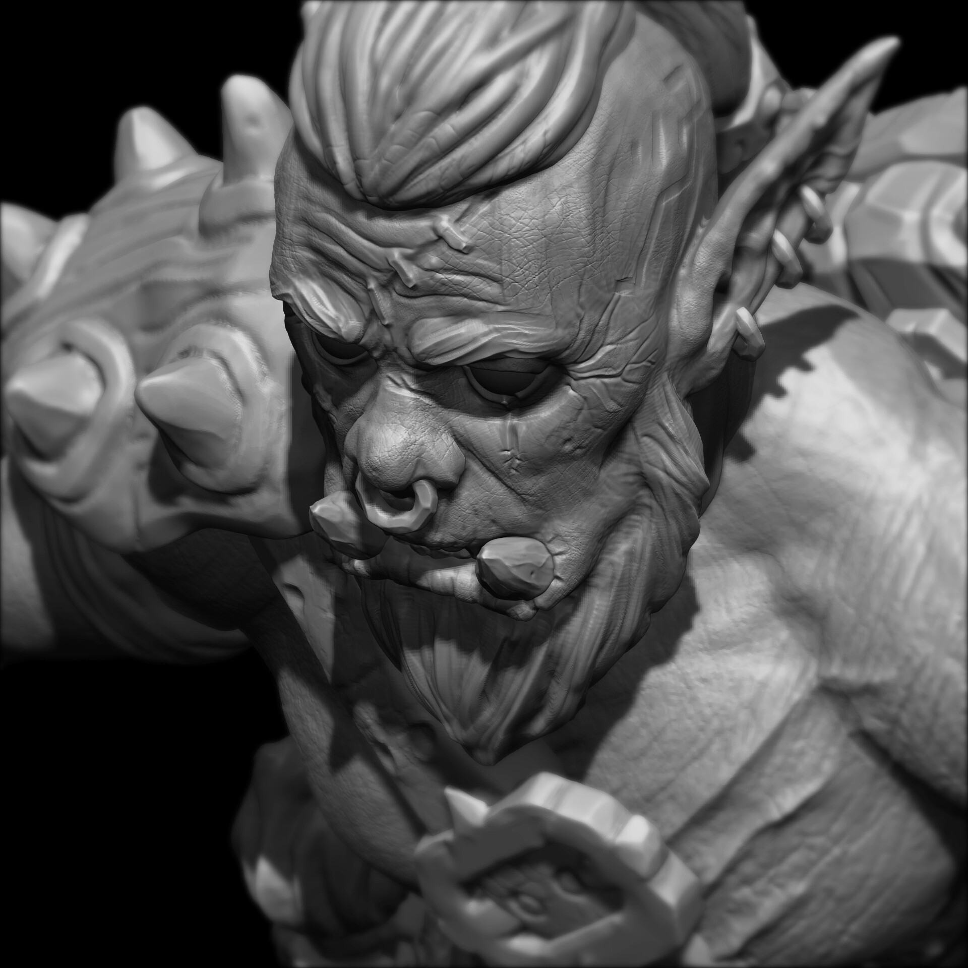 ArtStation - Orc warrior