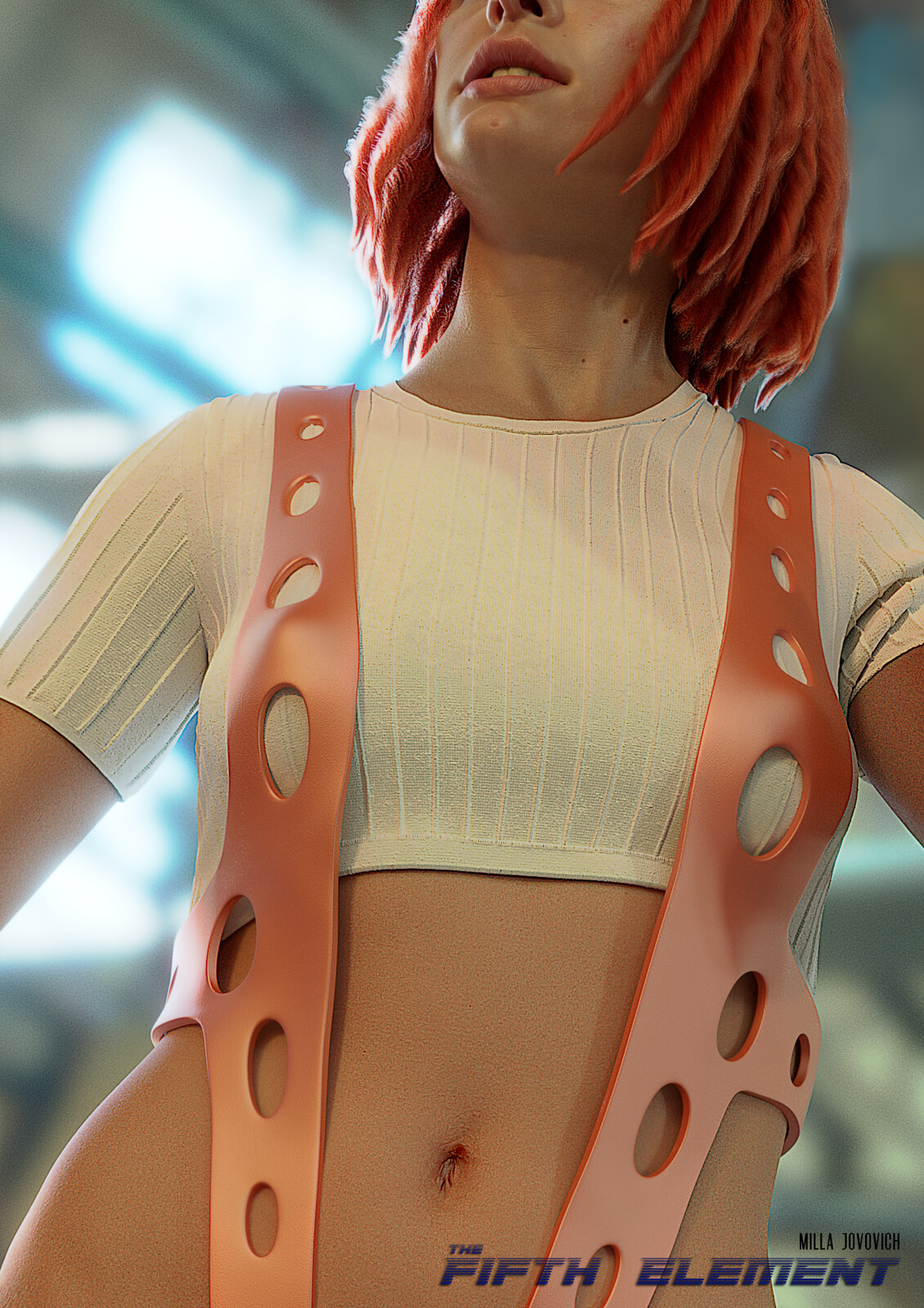 Marina Seliverstova - Leeloo - The Fifth Element fan art