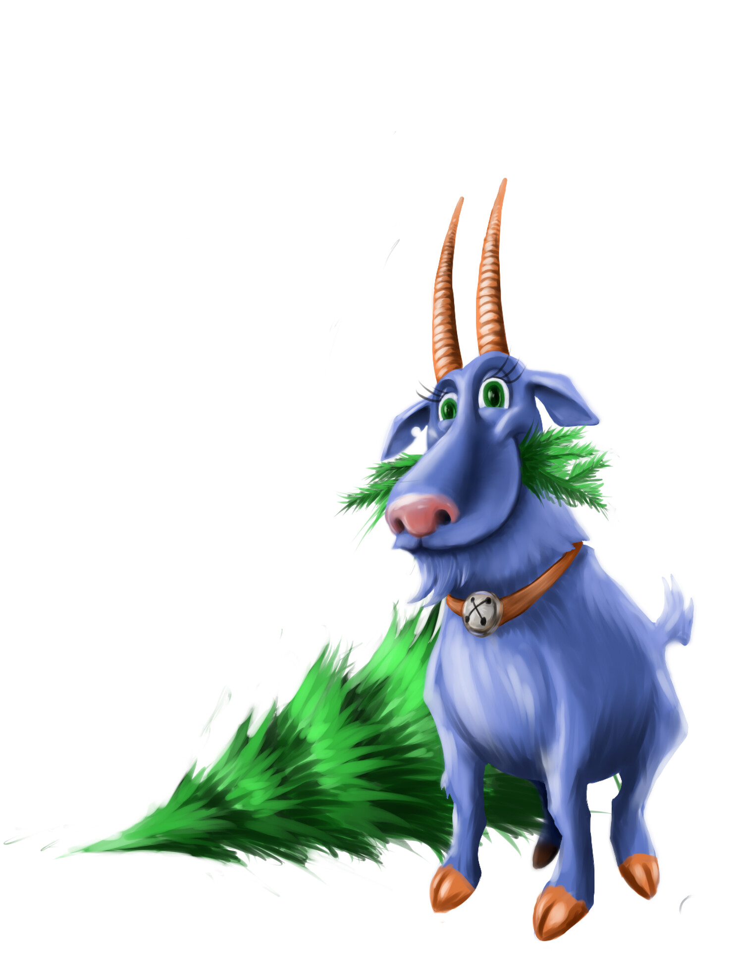 ArtStation - christmas goat