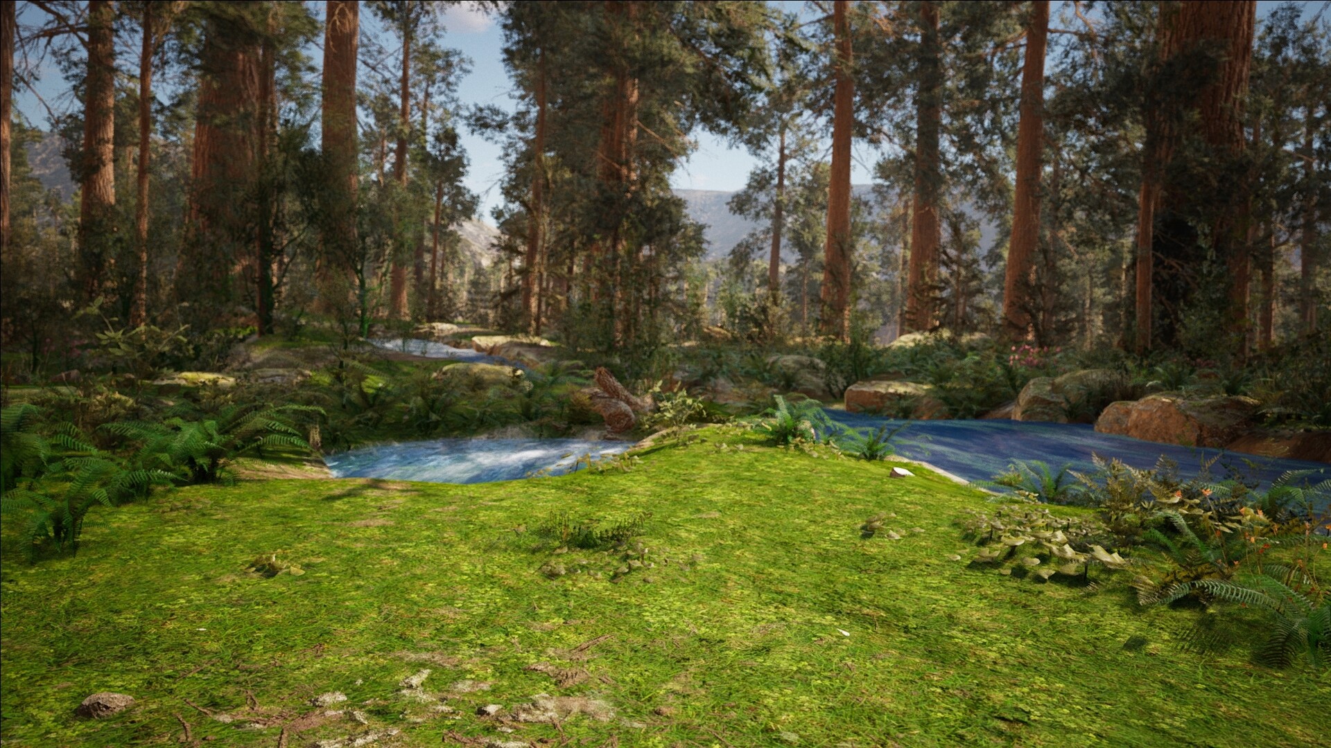 Carolina Damián - Virtual Production - Forest UE4