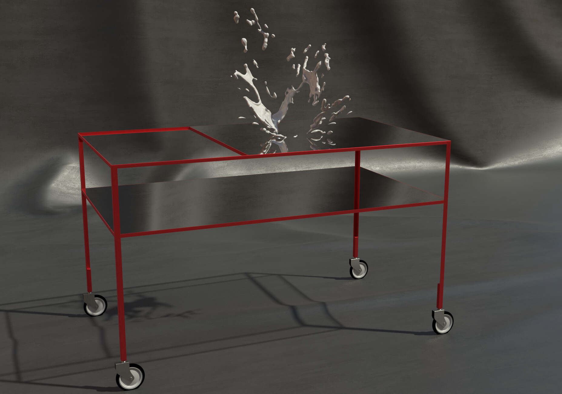 ArtStation - Red Table