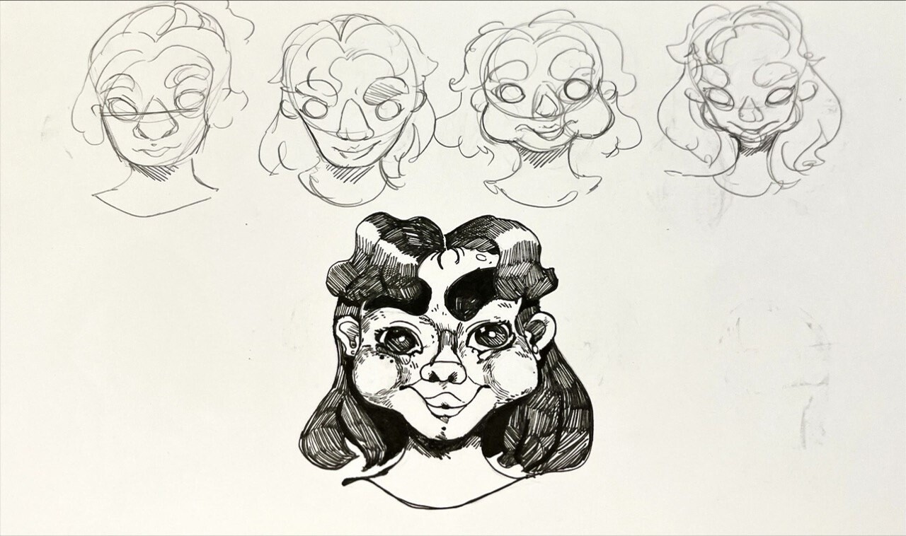 ArtStation - Caricature and facial structure study (1)