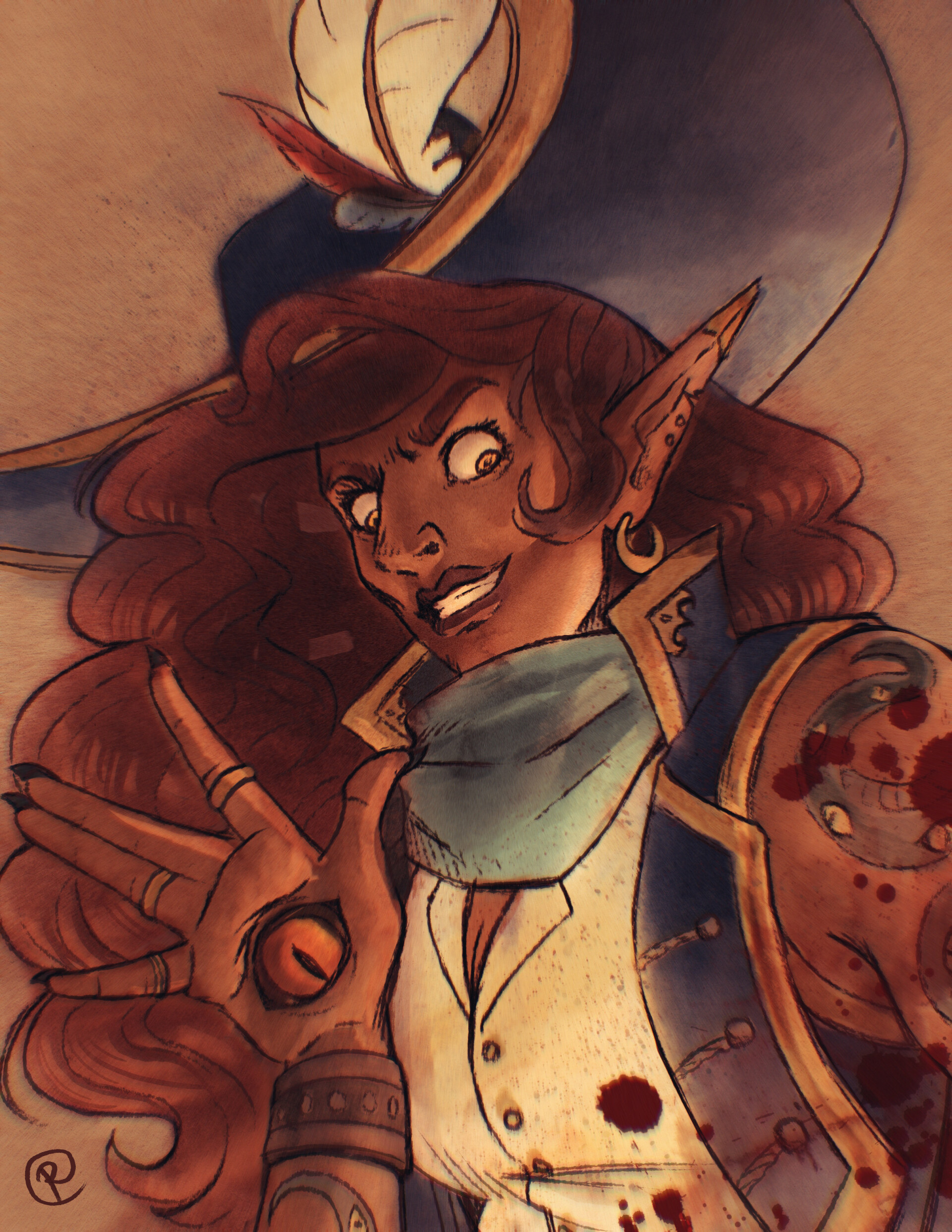 Renee Moss - Critical Role Fanart 2021