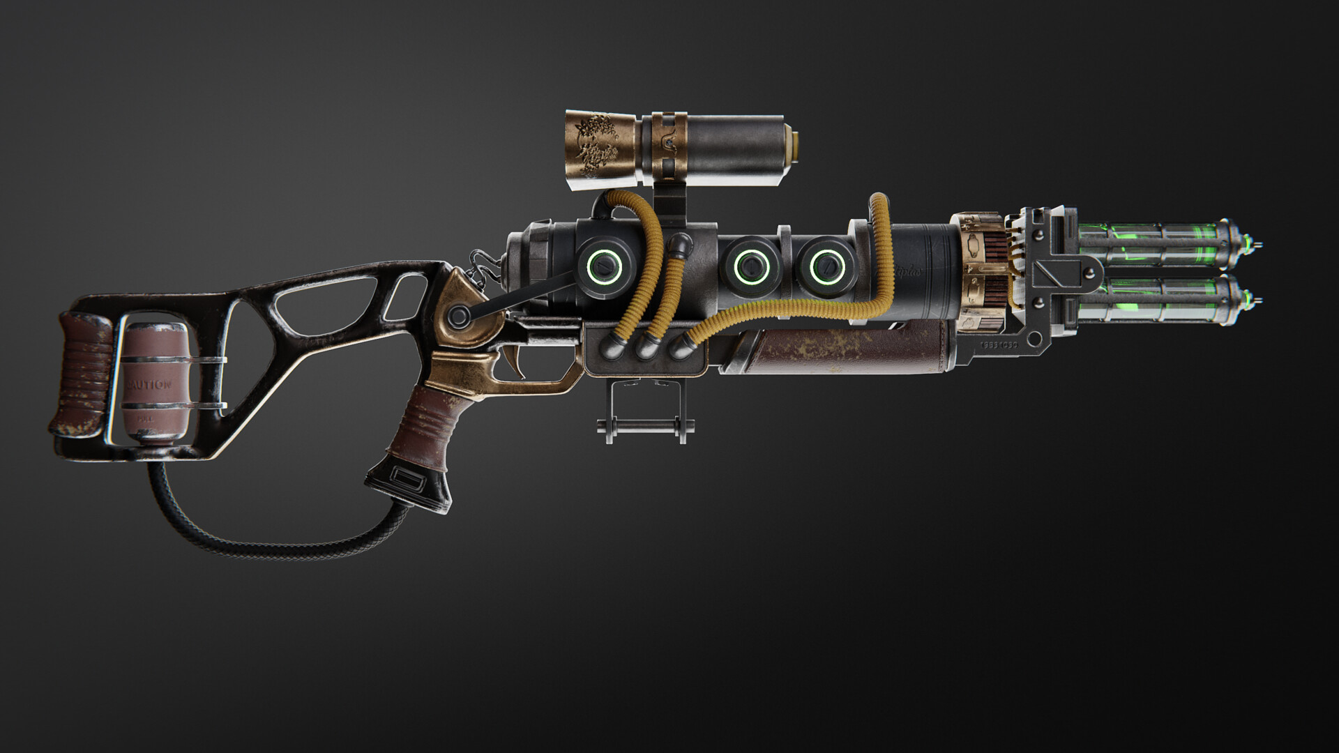 ArtStation - Multiplas Rifle - Fallout
