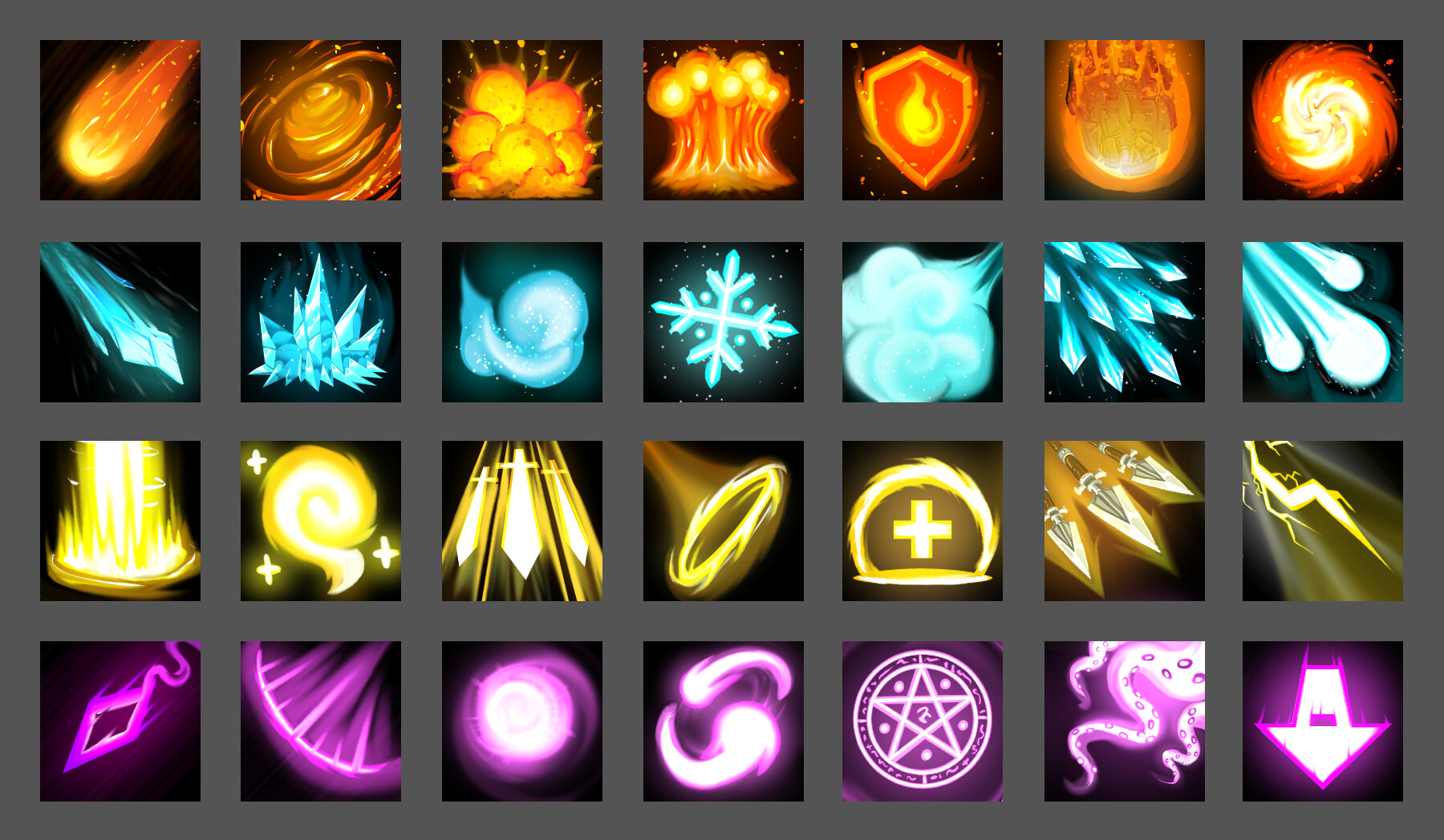 ArtStation - Skill Icon Set