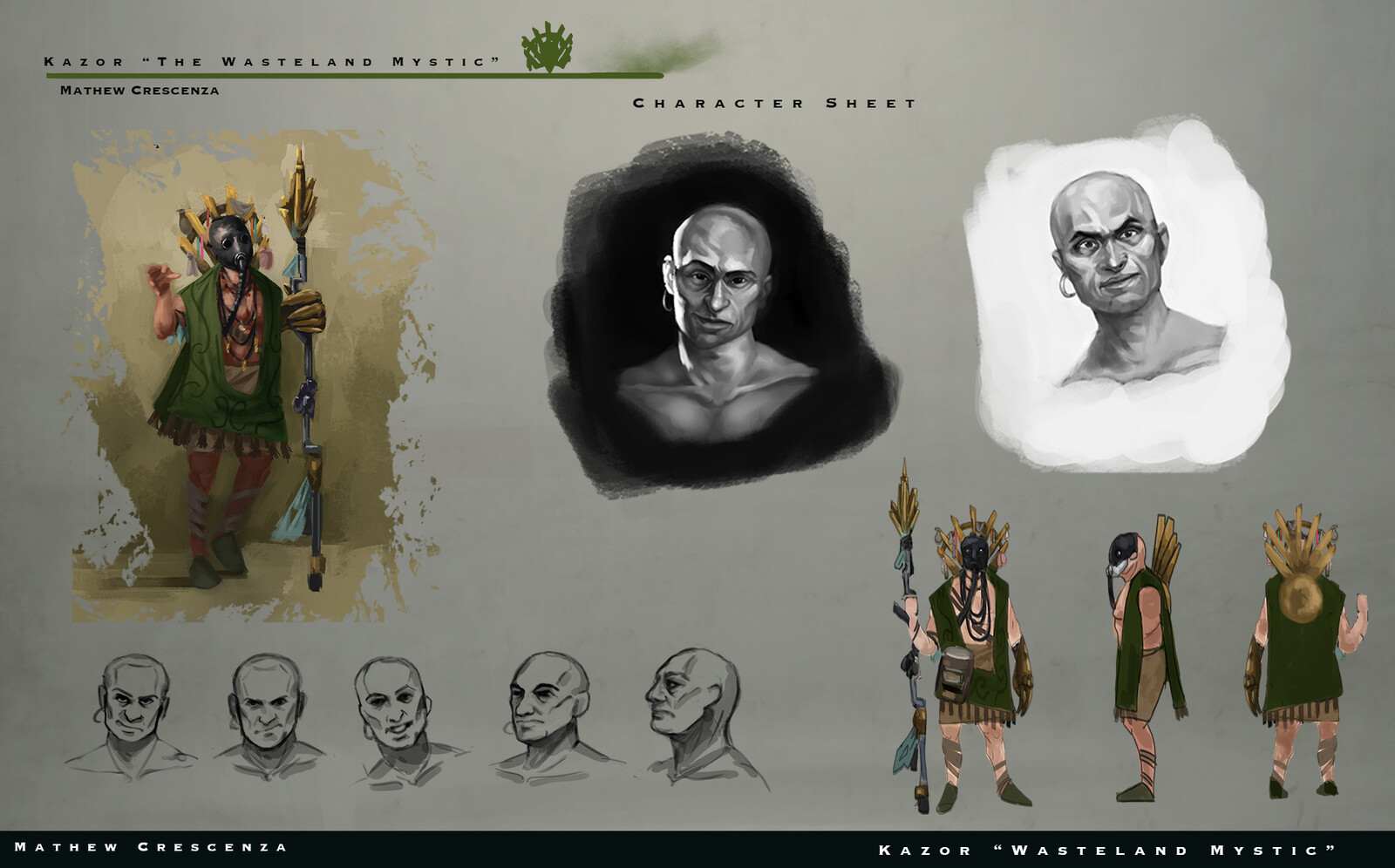 Mathew Crescenza - Kazor "The Wasteland Mystic"
