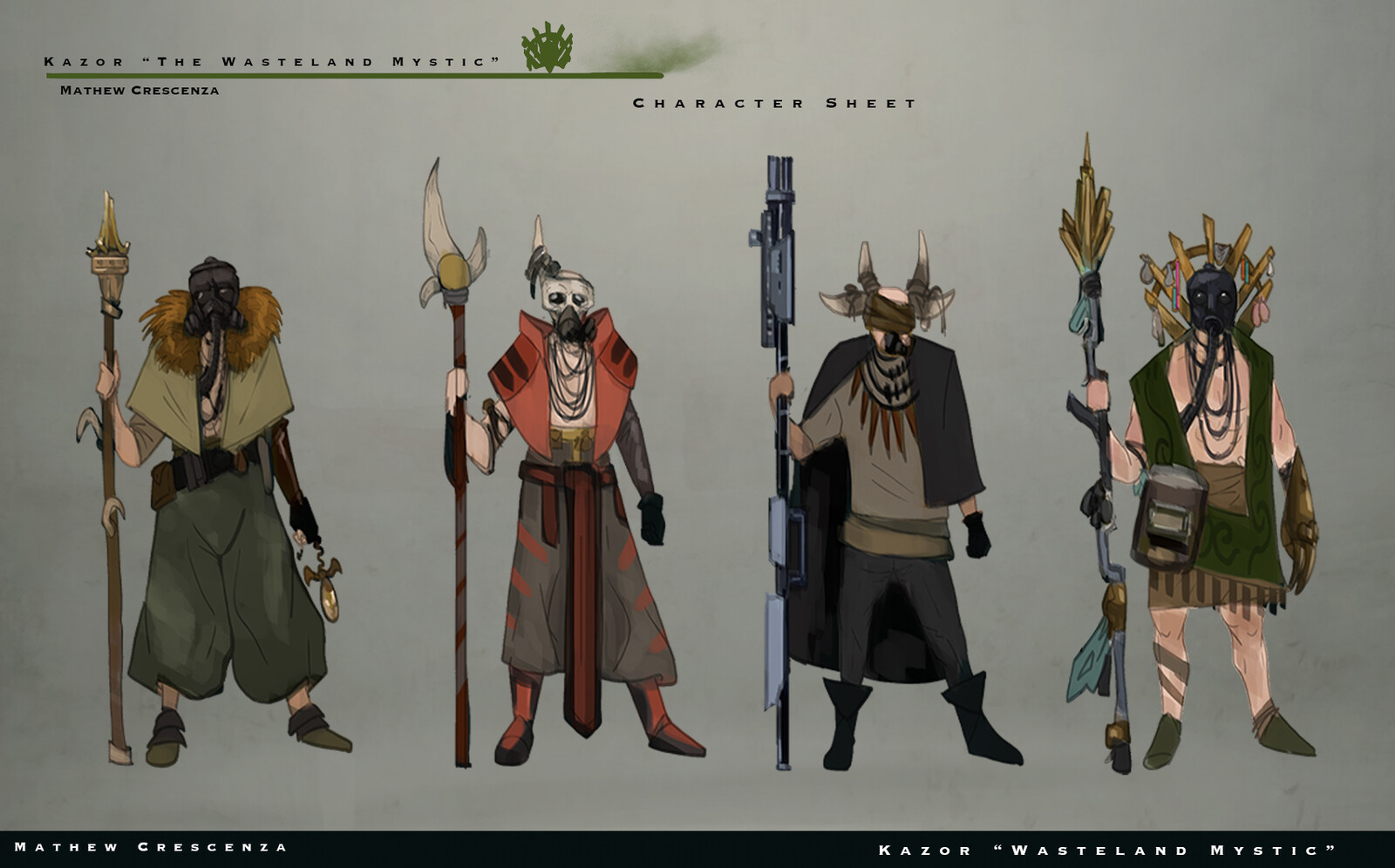 Mathew Crescenza - Kazor "The Wasteland Mystic"